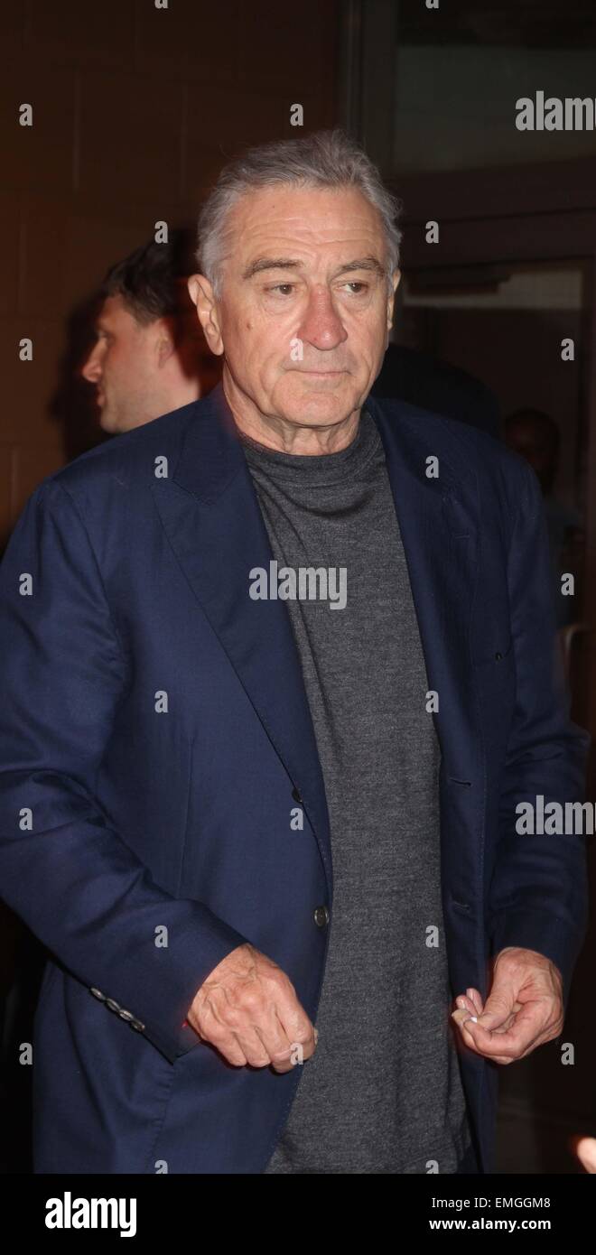 New York, New York, USA. 16th Apr, 2016. ROBER DE NIRO ATTENDS THE ...