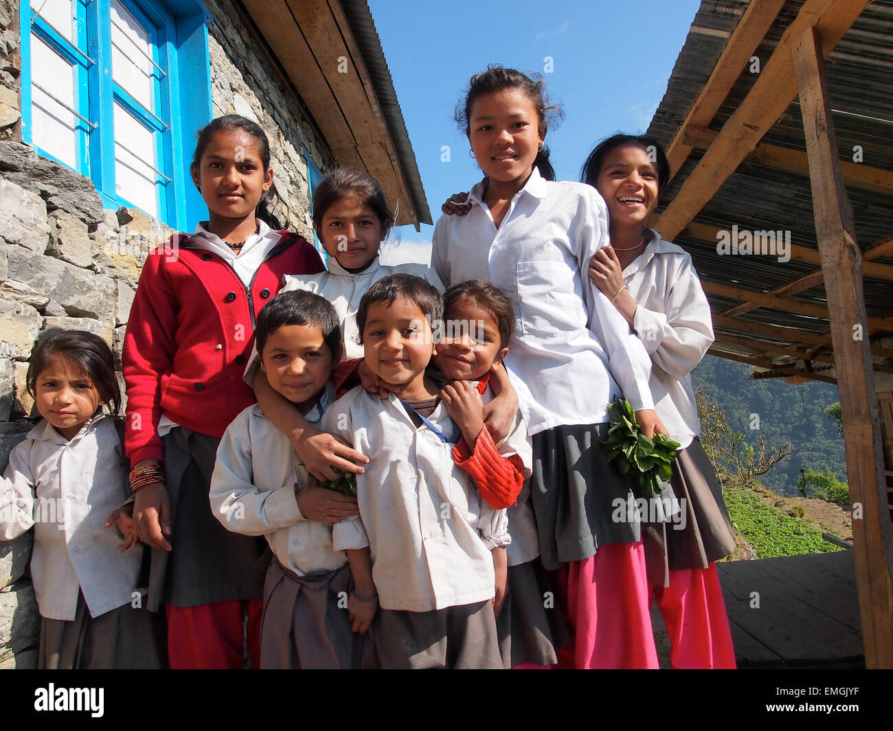 Rural school children hi-res stock photography and images - Alamy