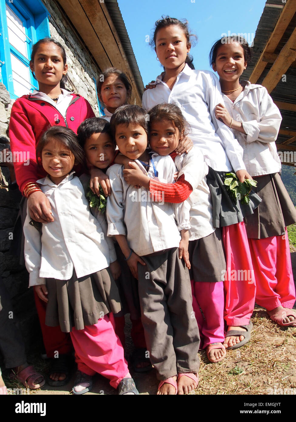 Rural school children hi-res stock photography and images - Alamy