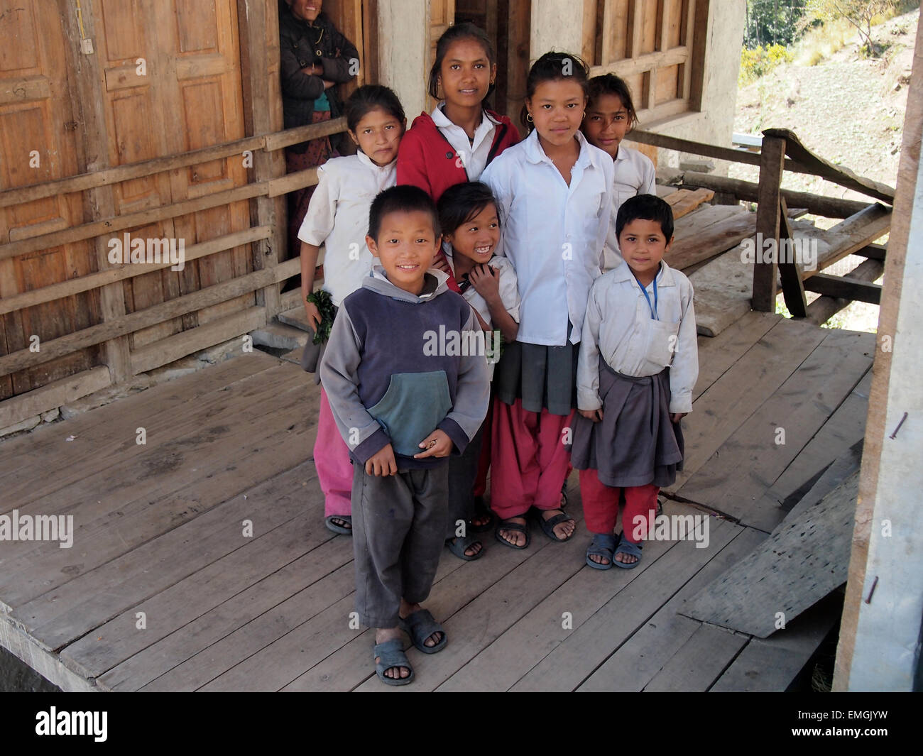Rural school children hi-res stock photography and images - Alamy