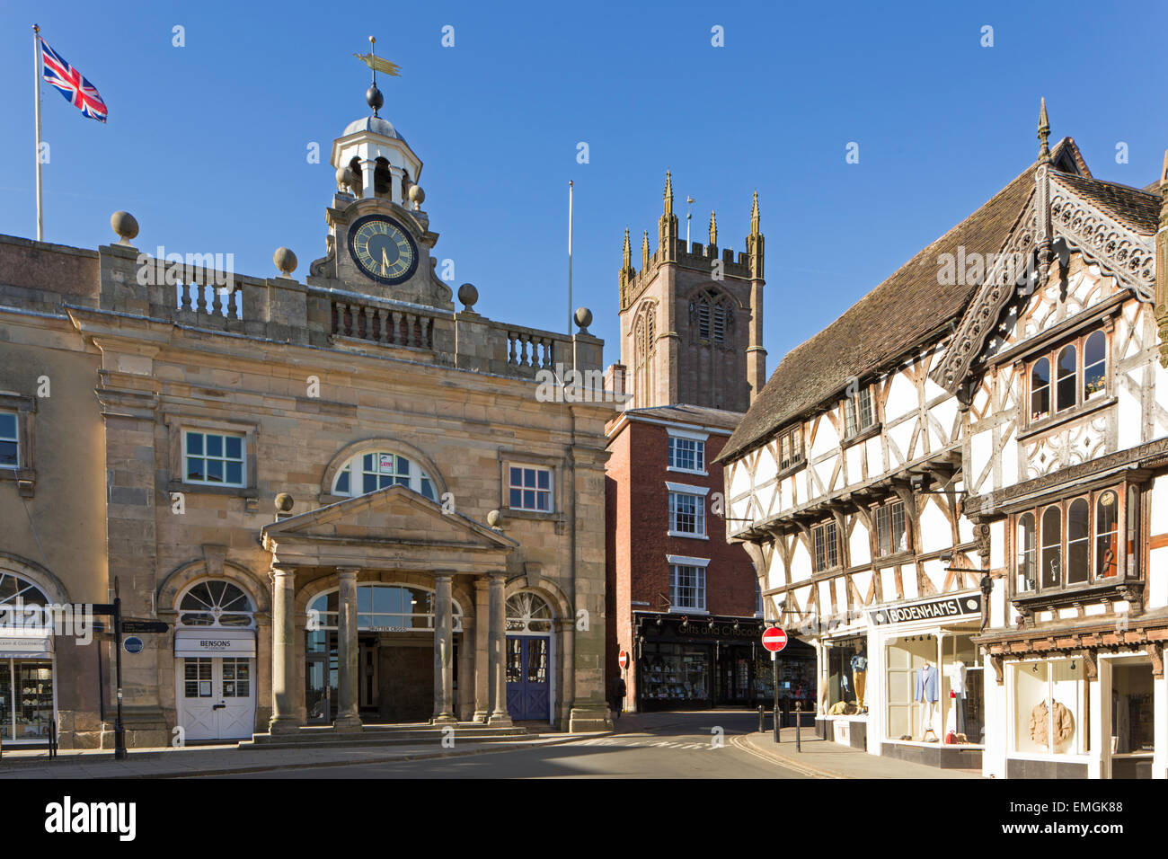 Ludlow broad street hi-res stock photography and images - Alamy