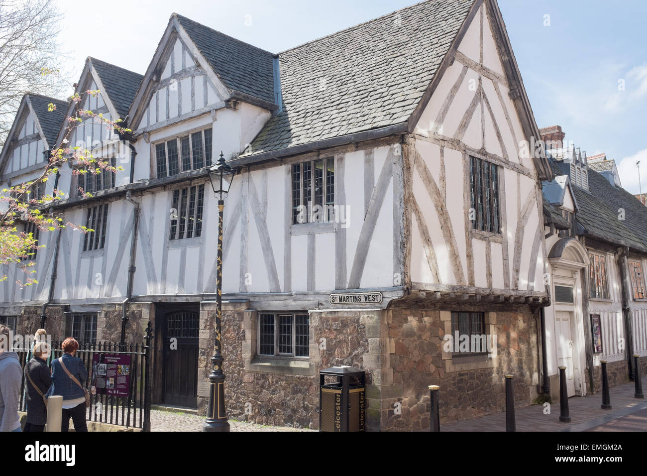 The Guildhall medieval building in Leicester Stock Photo - Alamy