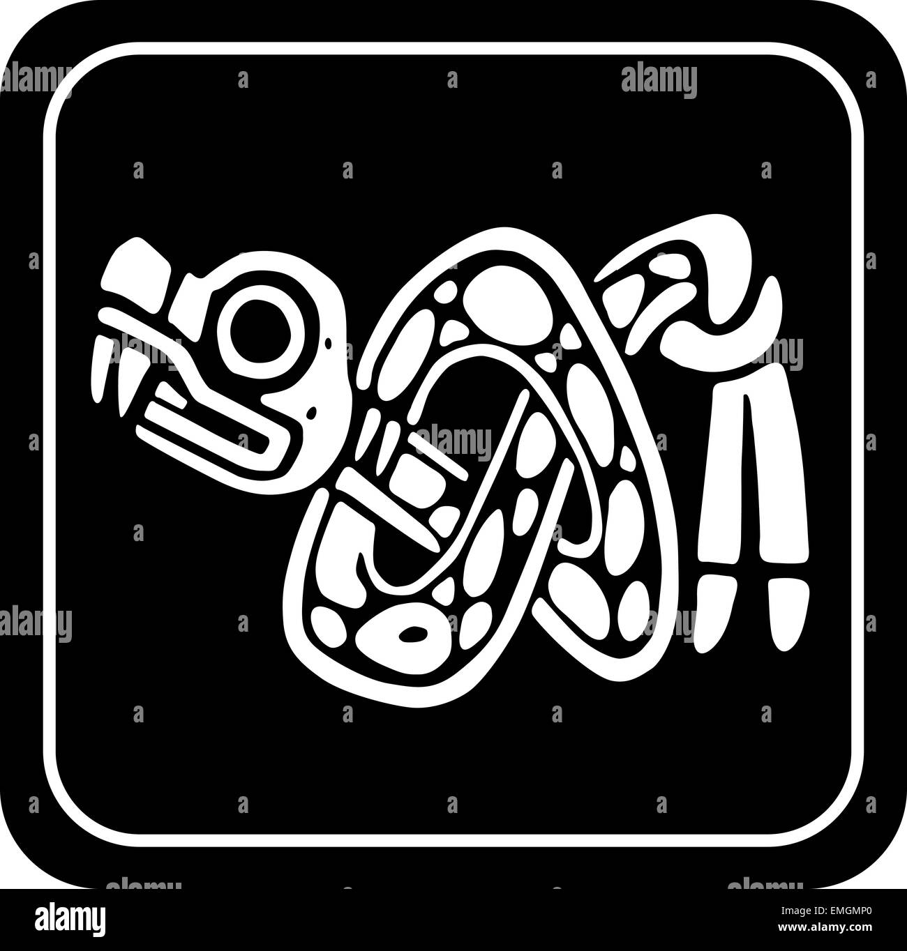 Tribal national symbol Black and White Stock Photos & Images - Alamy