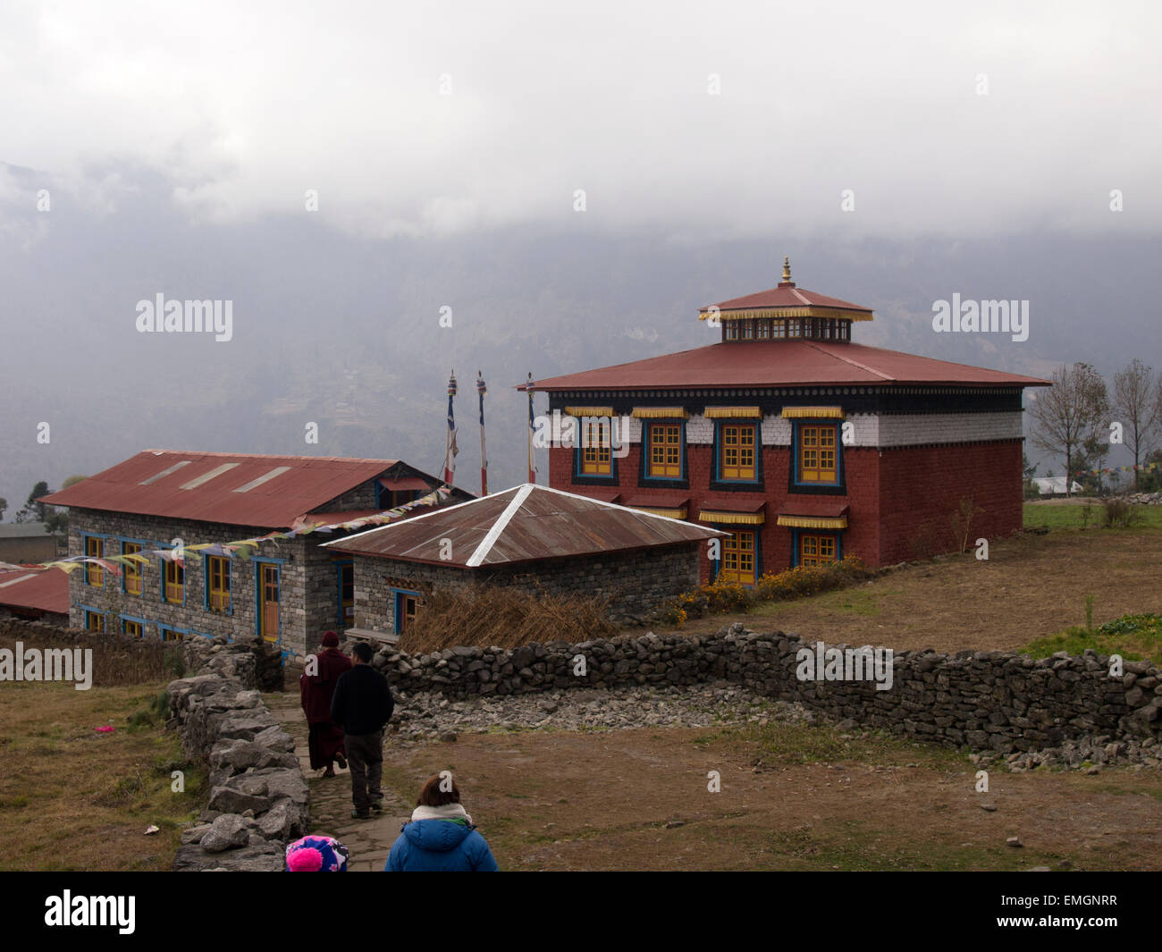 Himalayas monastery hi-res stock photography and images - Alamy