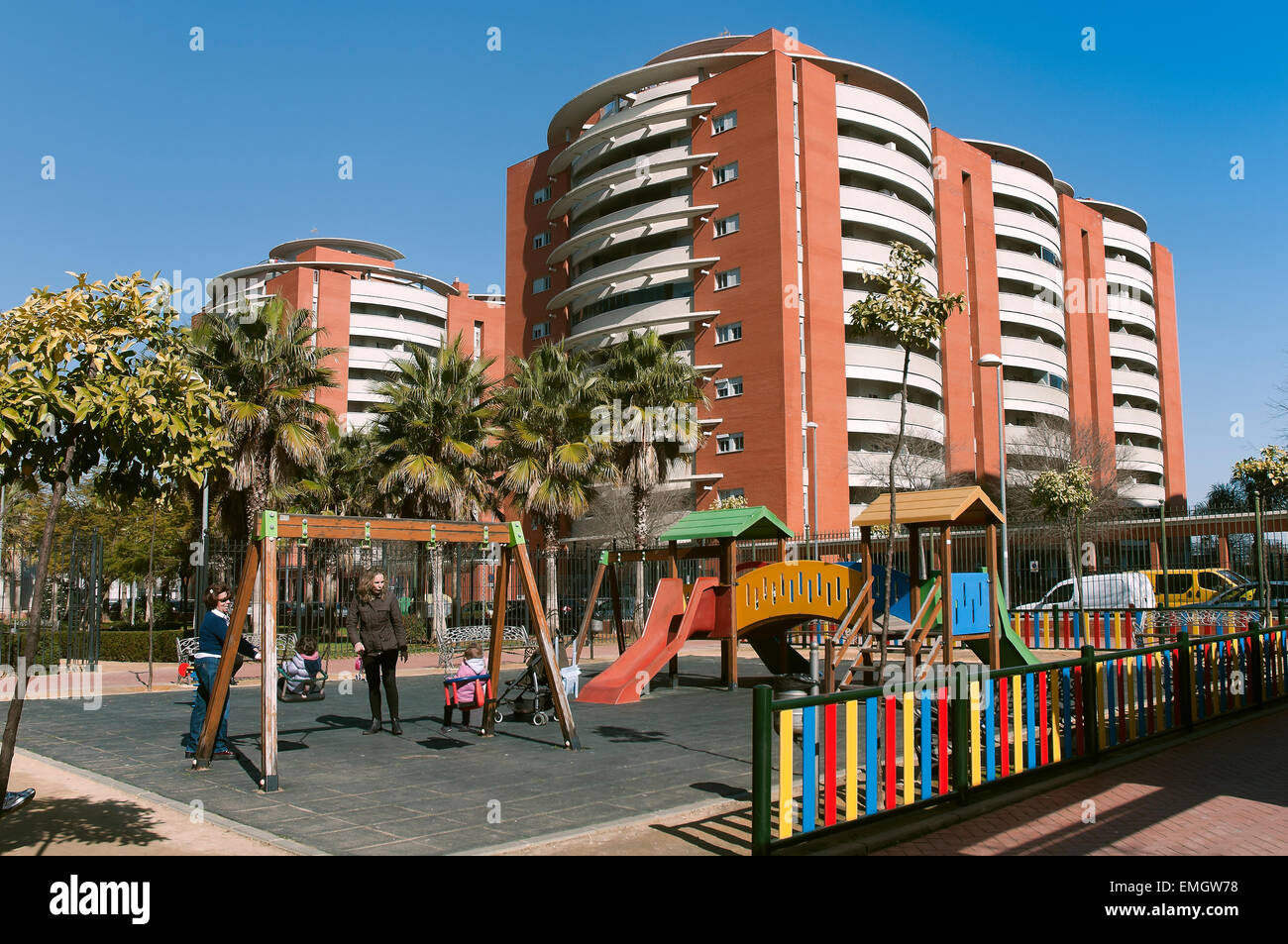 Spain urbanization people hi-res stock photography and images - Alamy