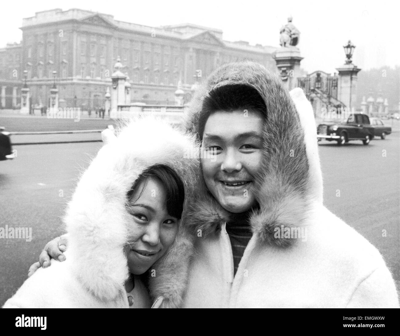 Eskimos Kitty Williams and husband John were suitably with Buckingham ...