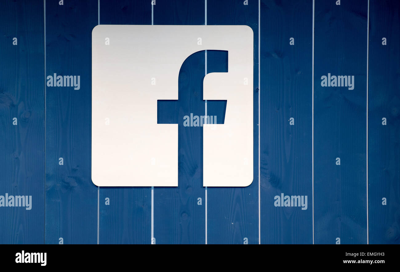 Hamburg, Germany. 17th Apr, 2015. The logo of Facebook, photographed at ...
