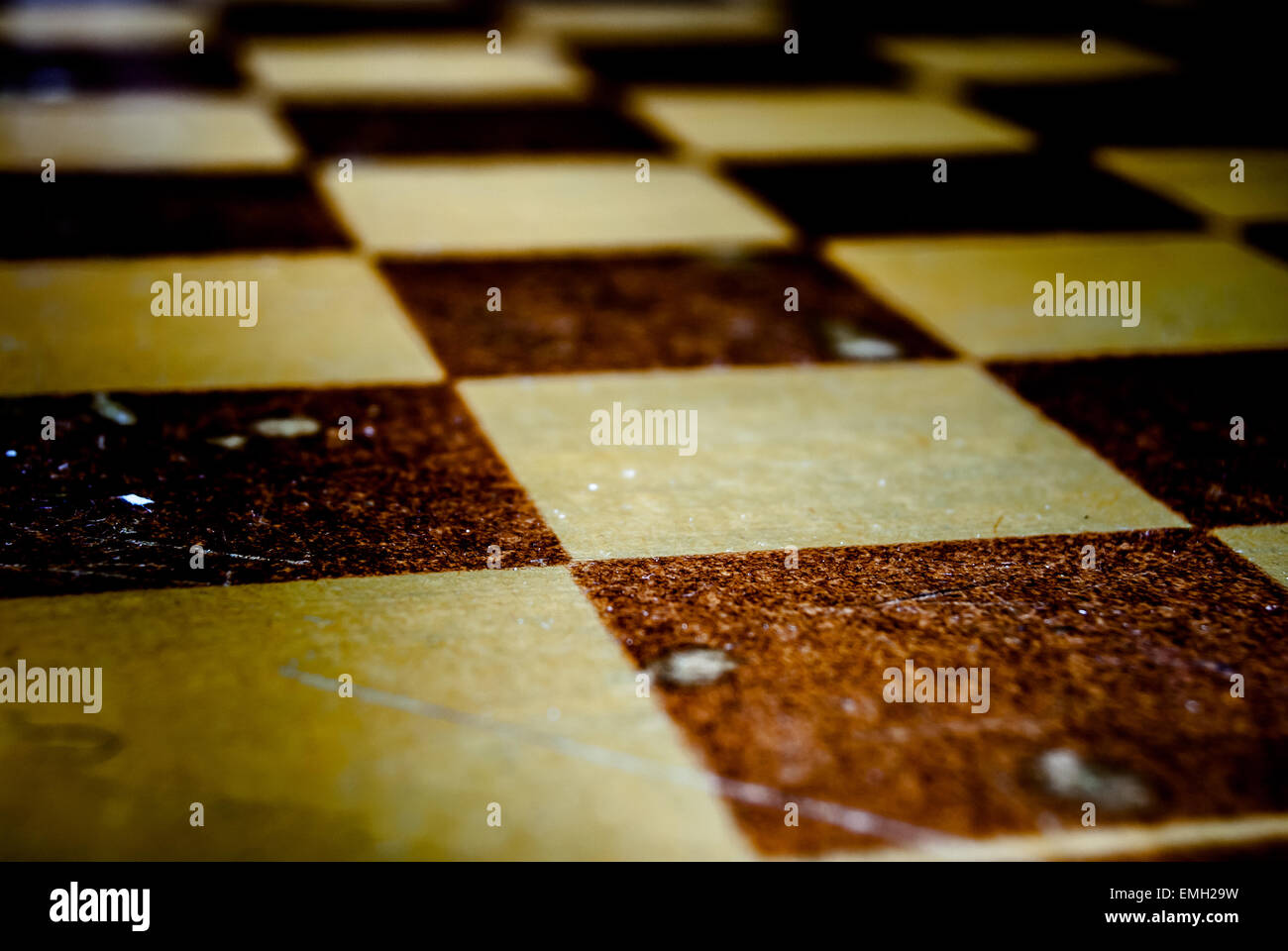 old grungy checkerboard Stock Photo - Alamy