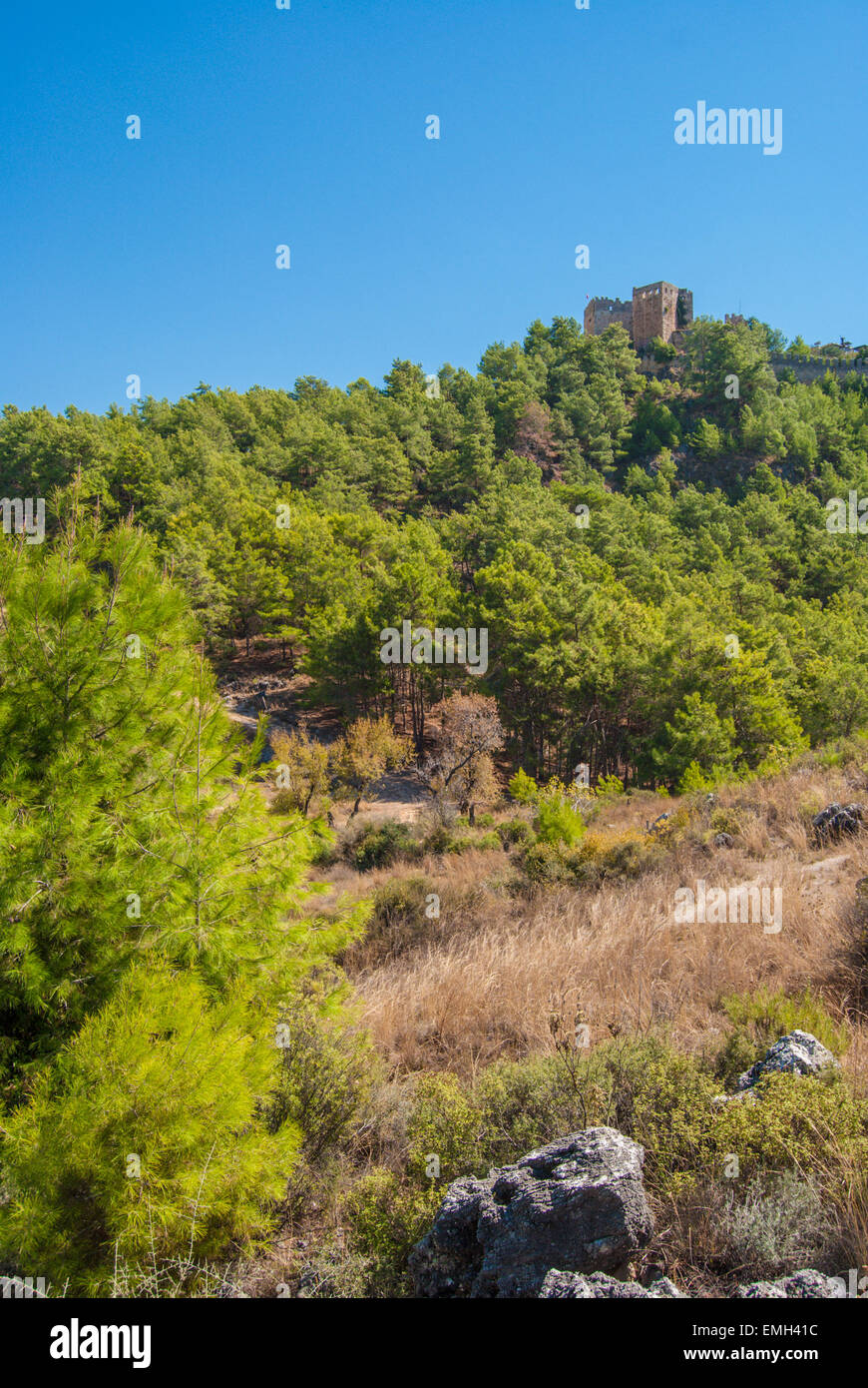 castle of Alanya, Antalya, Turkey Stock Photo - Alamy