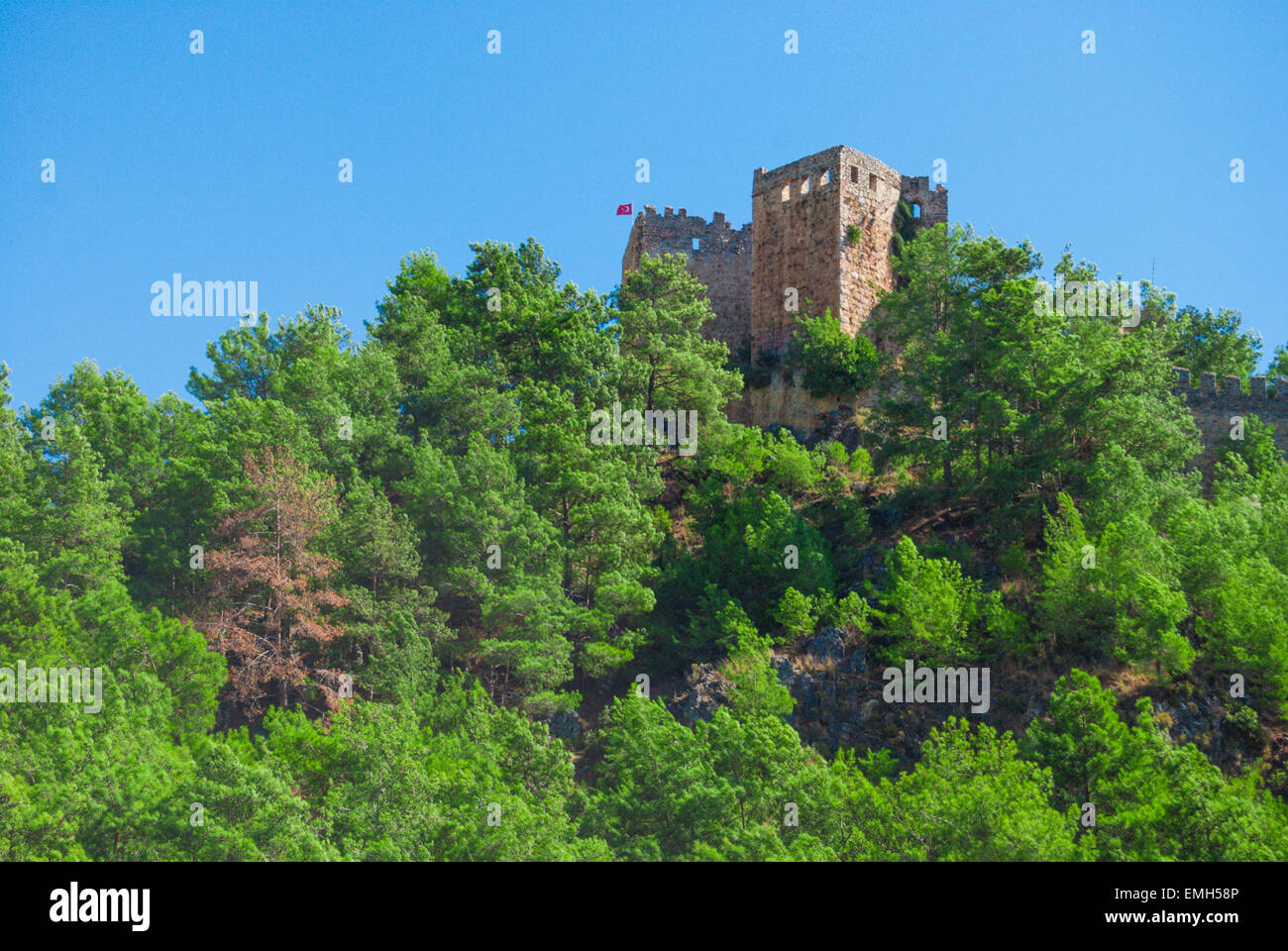 castle of Alanya, Antalya, Turkey Stock Photo - Alamy