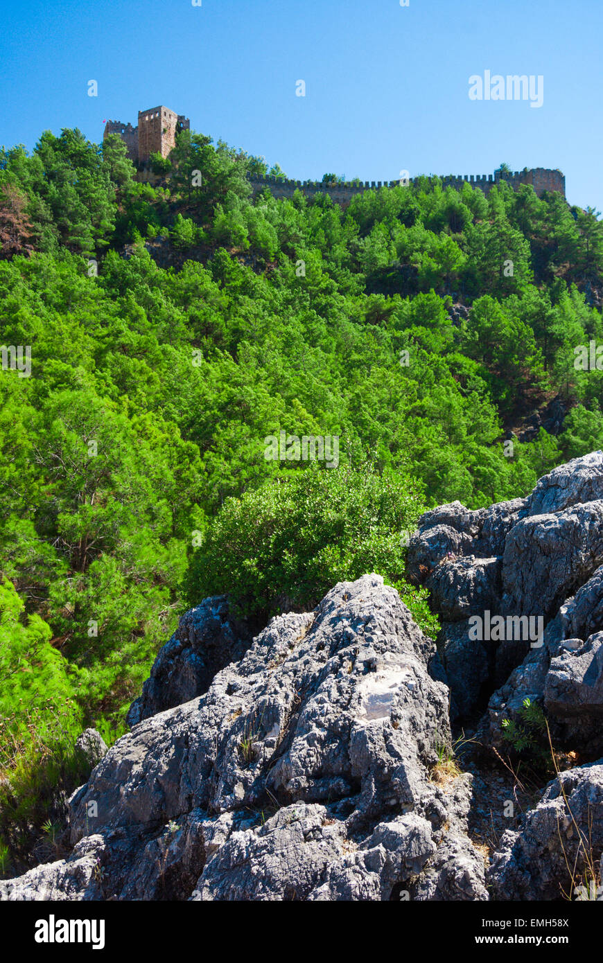 castle of Alanya, Antalya, Turkey Stock Photo - Alamy