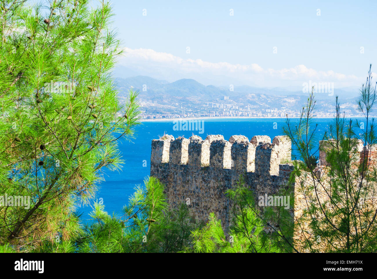 castle of Alanya in Antalya, Turkey Stock Photo - Alamy