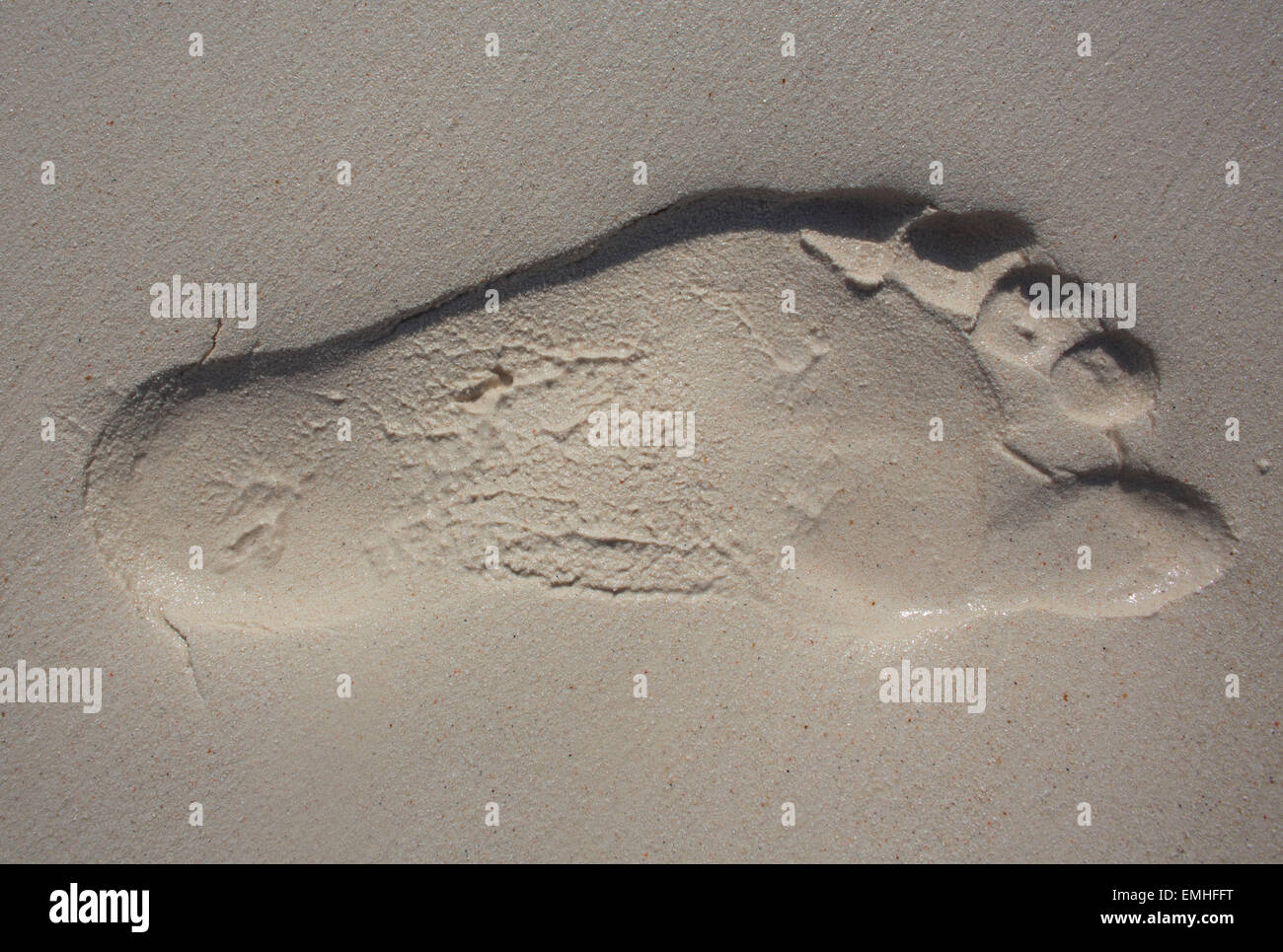 Foot mark hi-res stock photography and images - Alamy