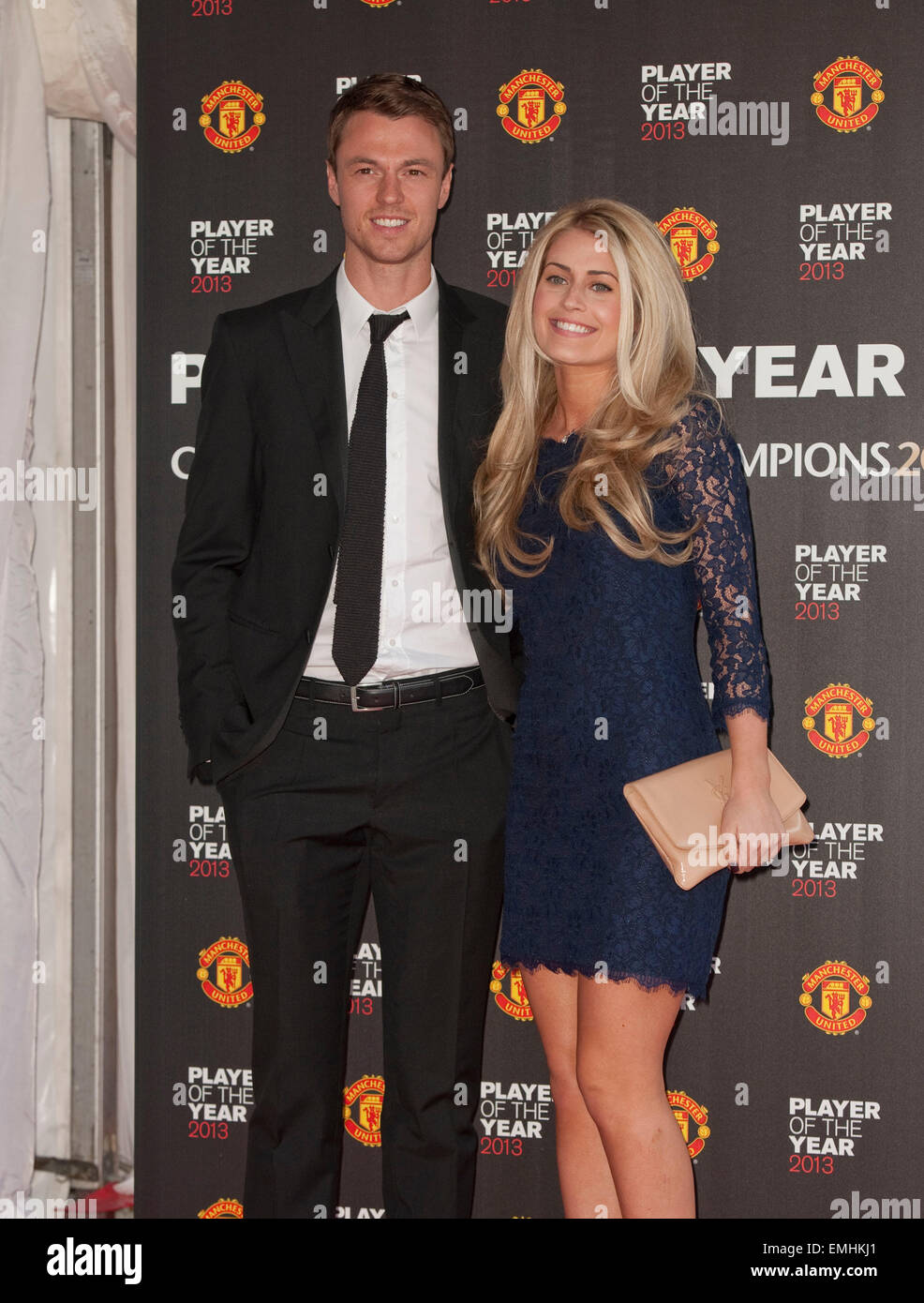 Jonny Evans And Helen Mcconnell High Resolution Stock Photography and ...