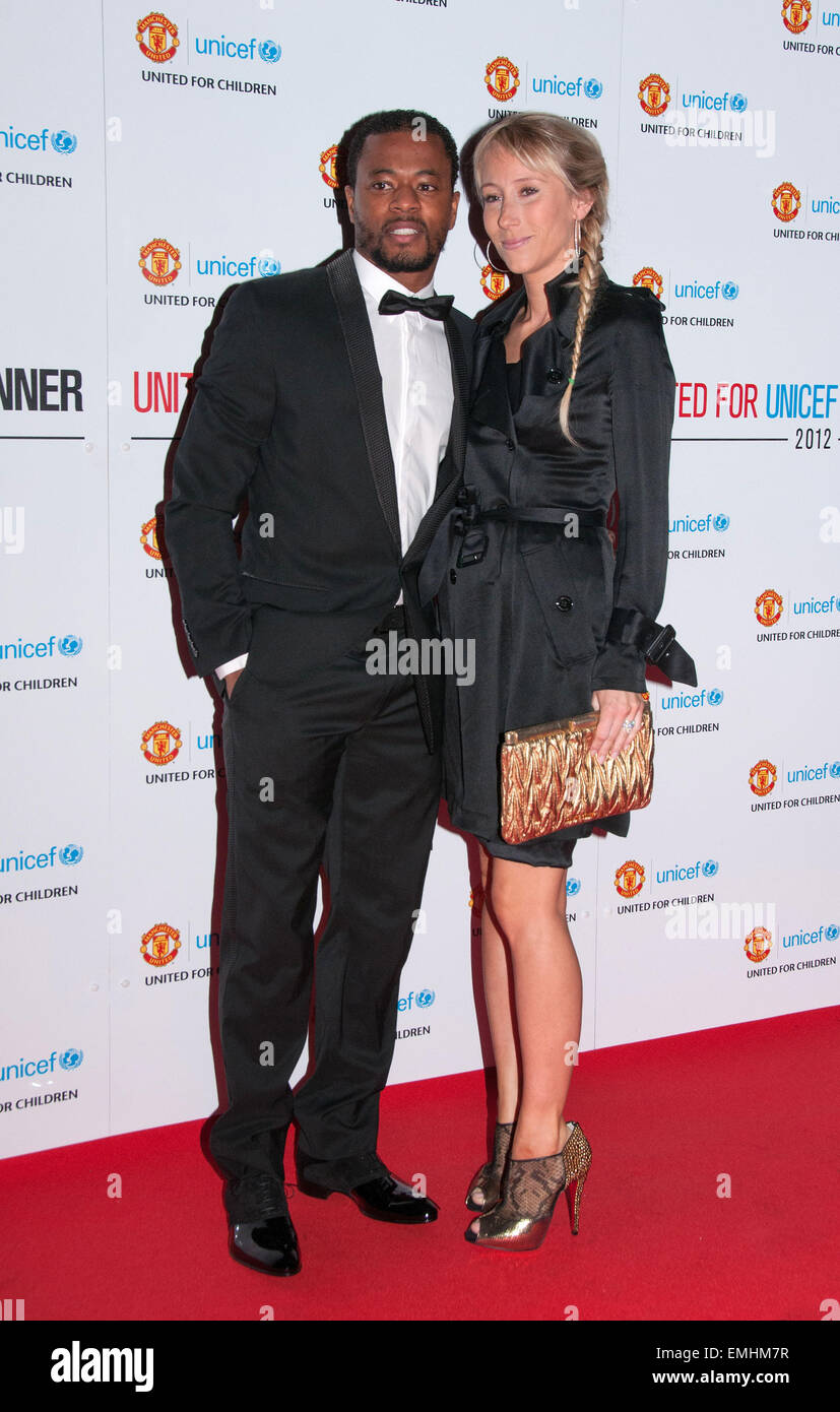 Patrice Evra And Wife Sandra Evra High Resolution Stock Photography and ...