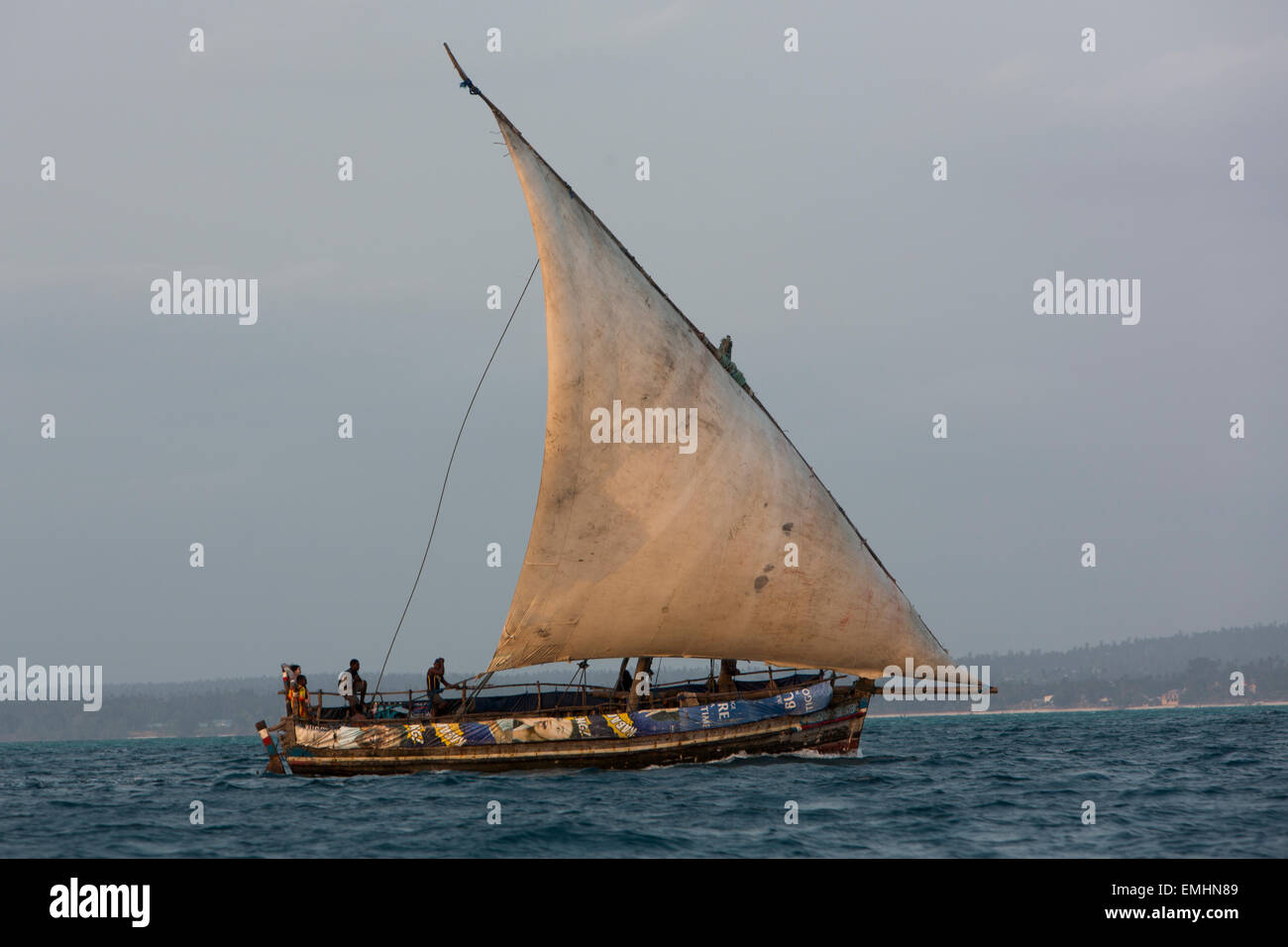 traditional dhow in Zanzibar Stock Photo - Alamy