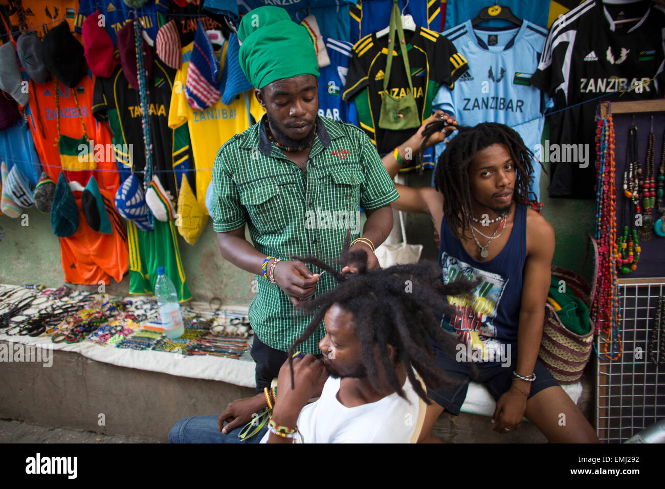 Rasta man in dress in hi-res stock photography and images - Alamy