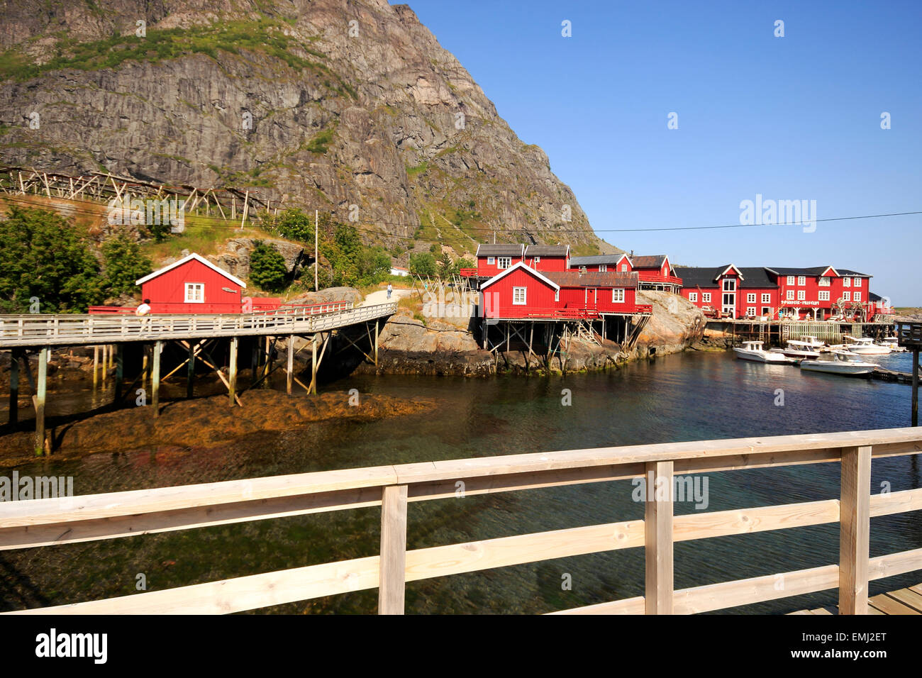 Fishing village of Å, Lofoten Isles, Nordland, Norway, Scandinavia ...