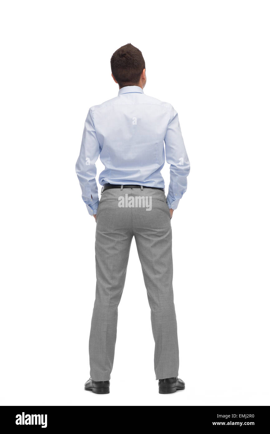 businessman from back Stock Photo - Alamy