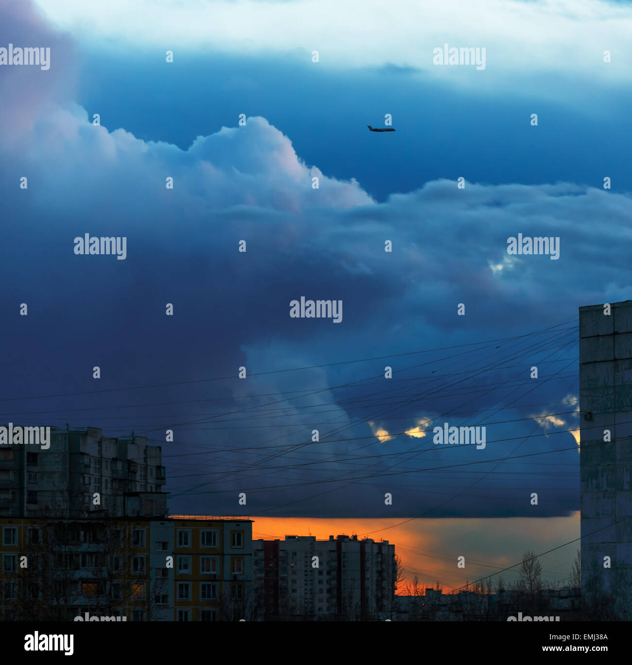 Cumulus clouds shape hi-res stock photography and images - Alamy