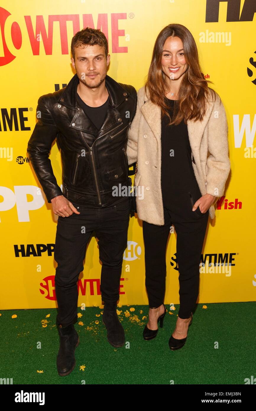 New York, NY, USA. 20th Apr, 2015. Ryan Cooper, Lizzie Barder at ...