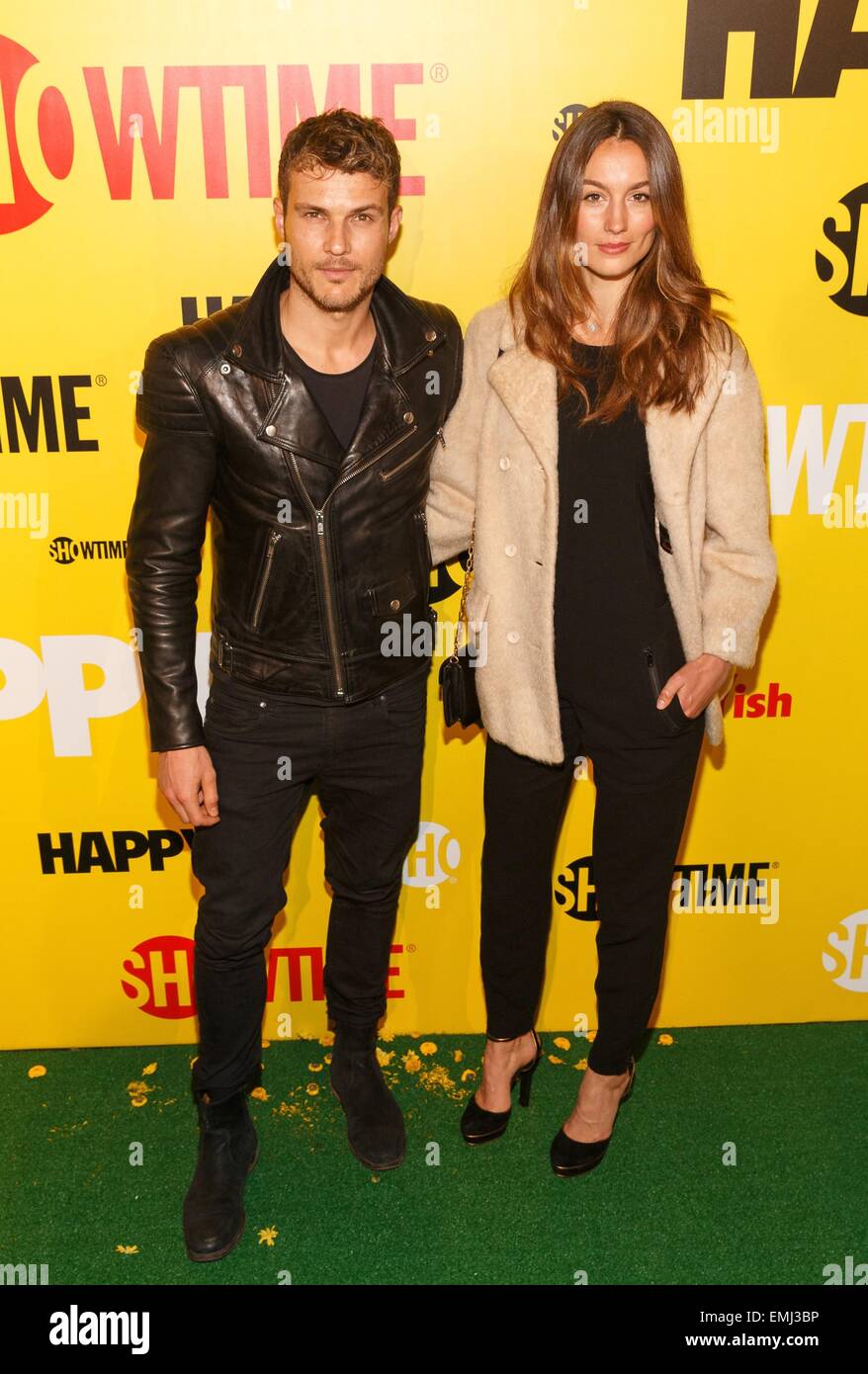 New York, NY, USA. 20th Apr, 2015. Ryan Cooper, Lizzie Barder at ...