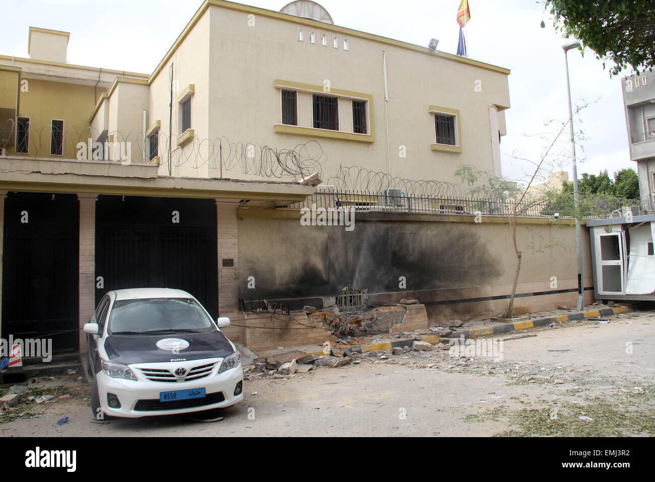 Tripoli, Libya. 21st Apr, 2015. Photo taken on April 21, 2015 shows the ...