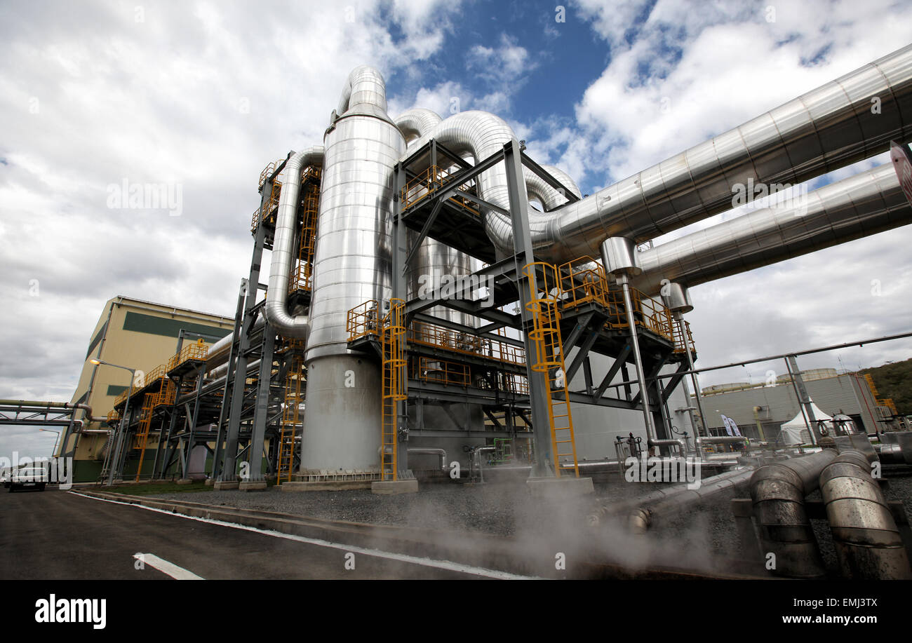 Olkaria geothermal power plant hi-res stock photography and images - Alamy