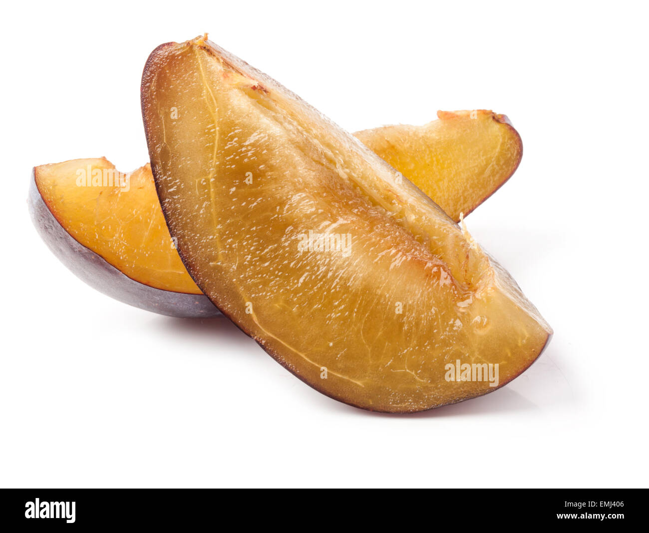 Plum slices hi-res stock photography and images - Alamy