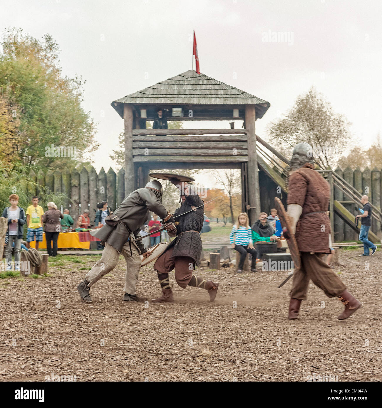 Viking fight hi-res stock photography and images - Alamy