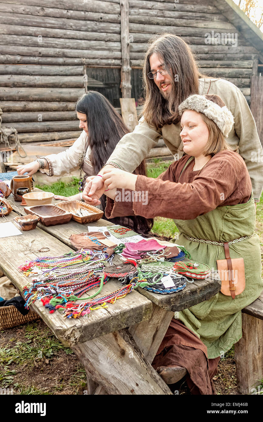 Jomsborg Vikings village in Warsaw, Poland Stock Photo - Alamy