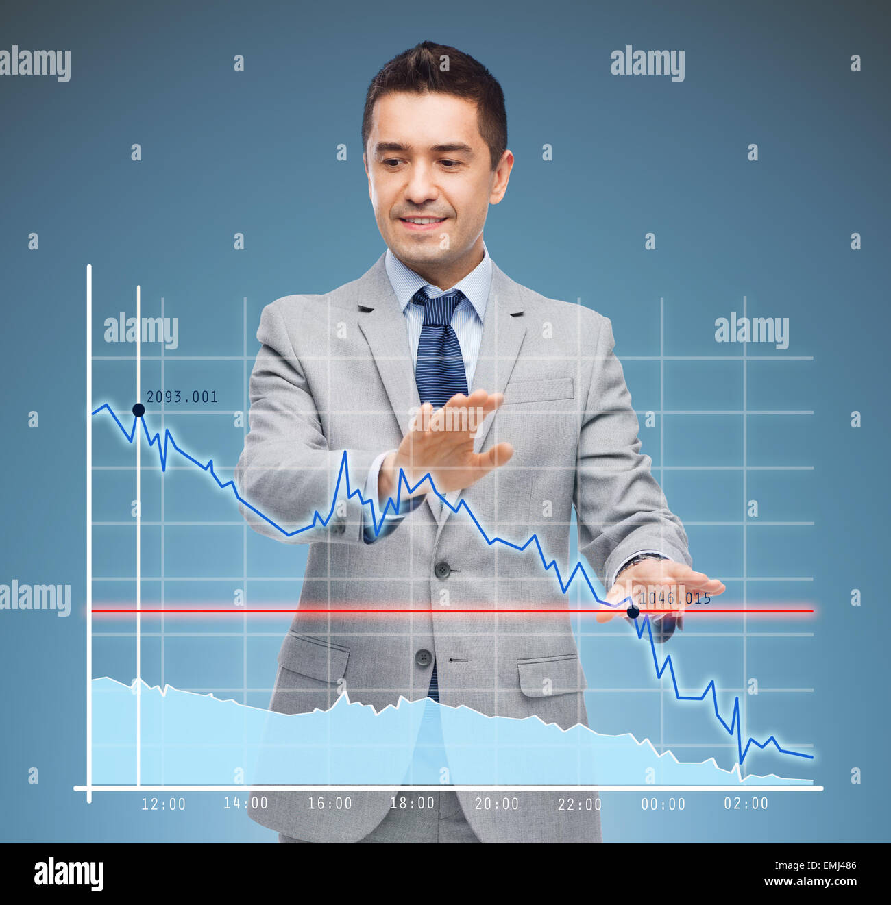 Touching chart hi-res stock photography and images - Alamy