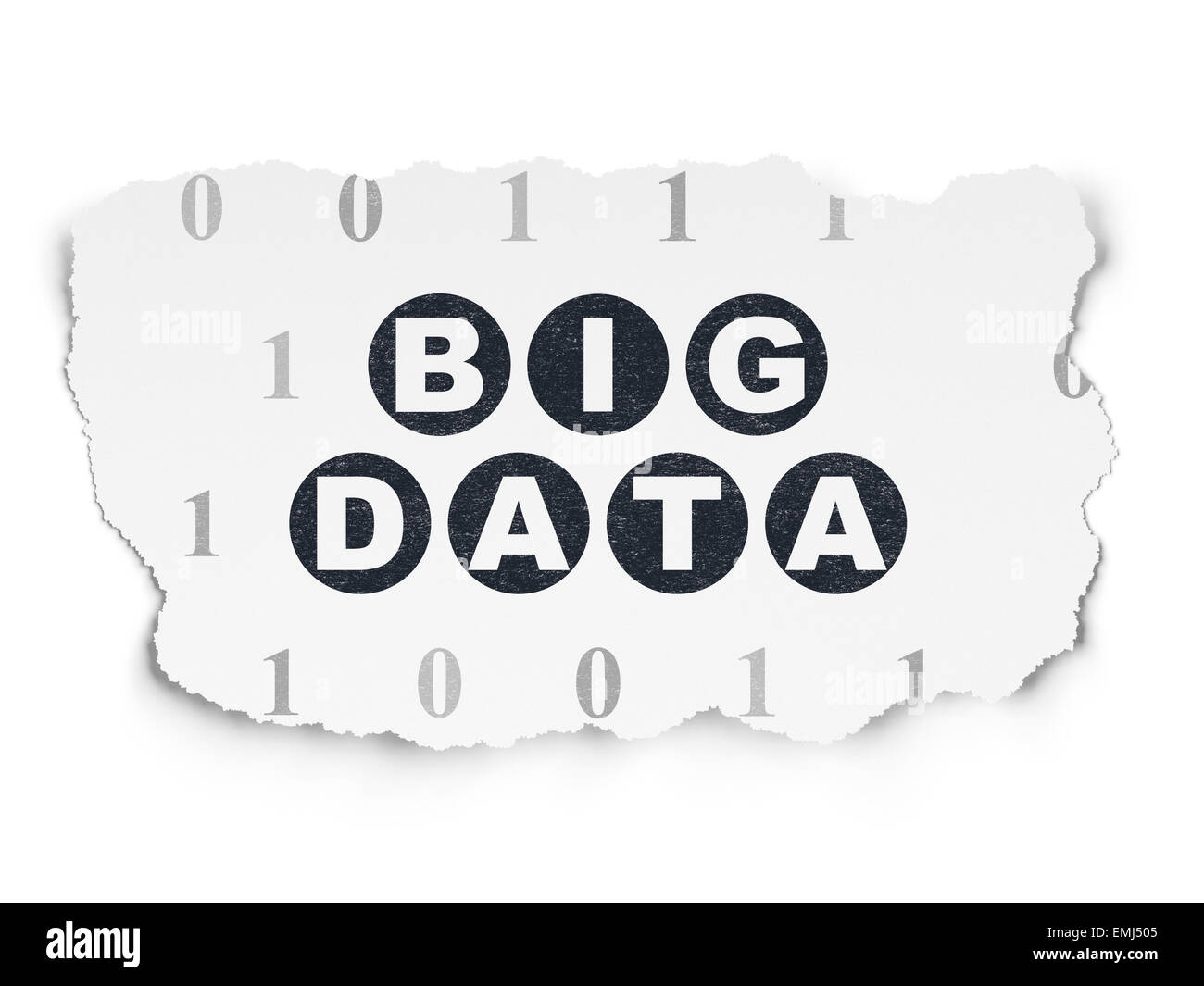 Data concept: Big Data on Torn Paper background Stock Photo - Alamy