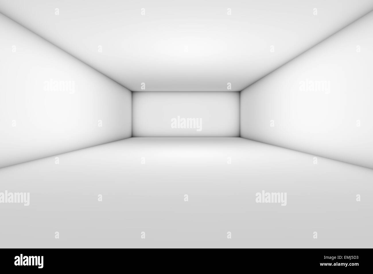 A empty and generic room. 3d rendered illustration Stock Photo - Alamy