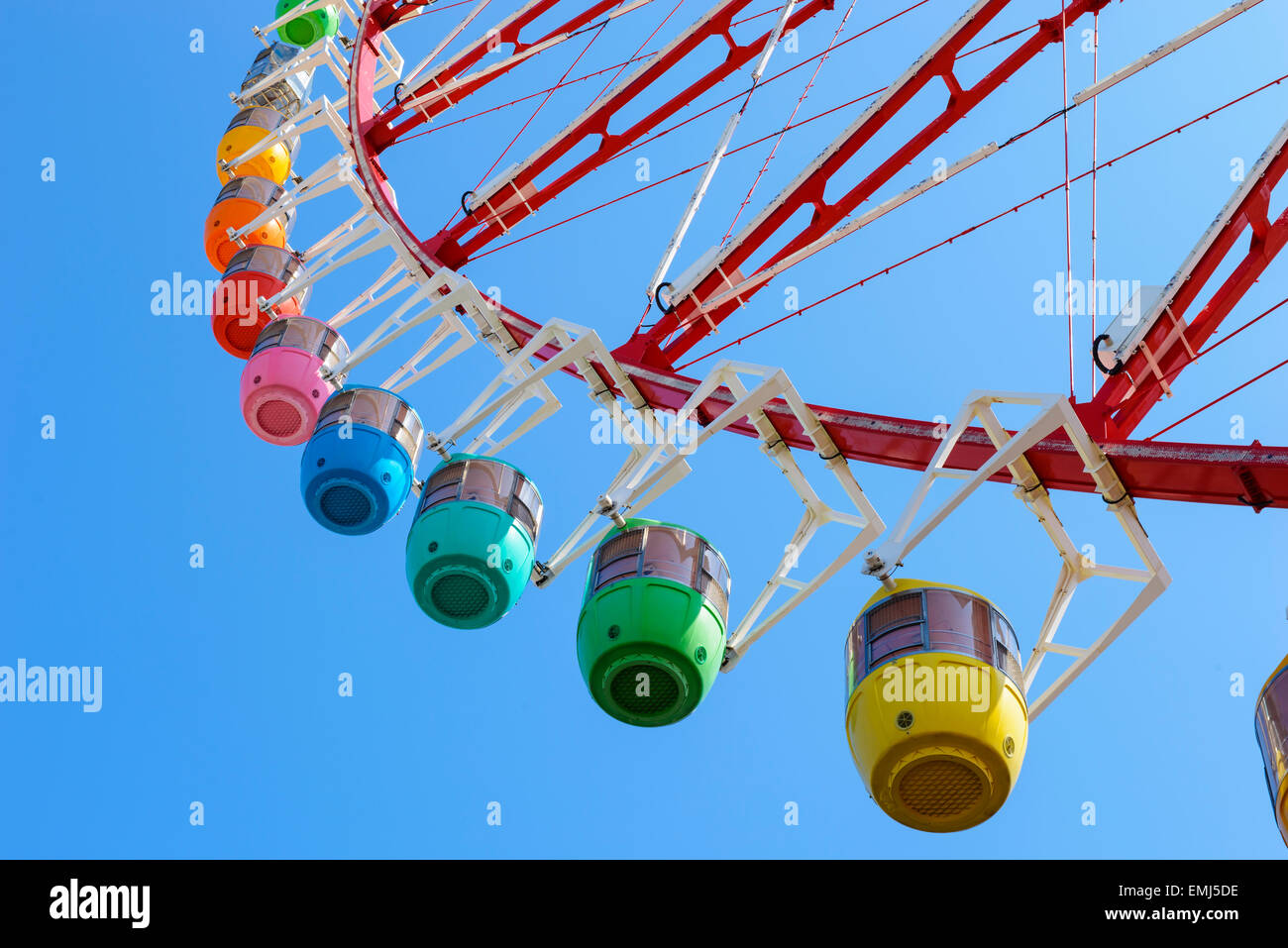 Ferris wheel carnival park Stock Photo - Alamy