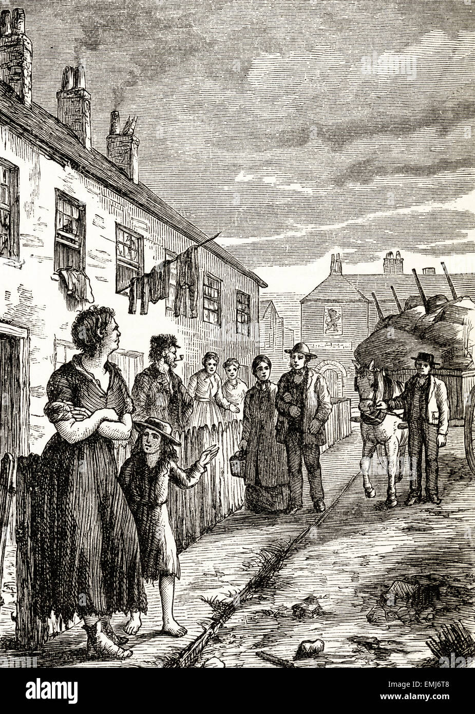 Victorian poor children hi-res stock photography and images - Alamy