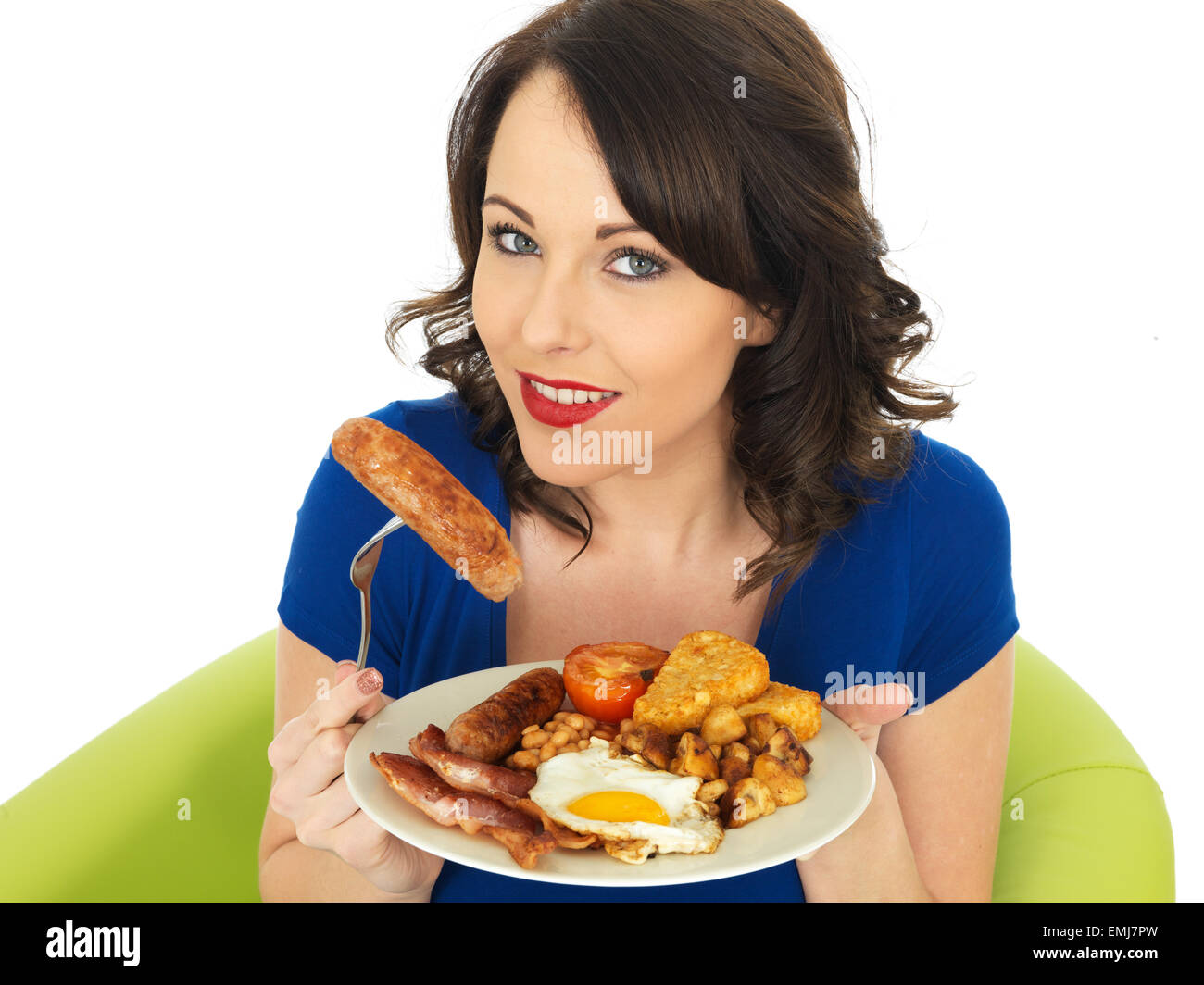 Eating full english breakfast hi-res stock photography and images - Alamy