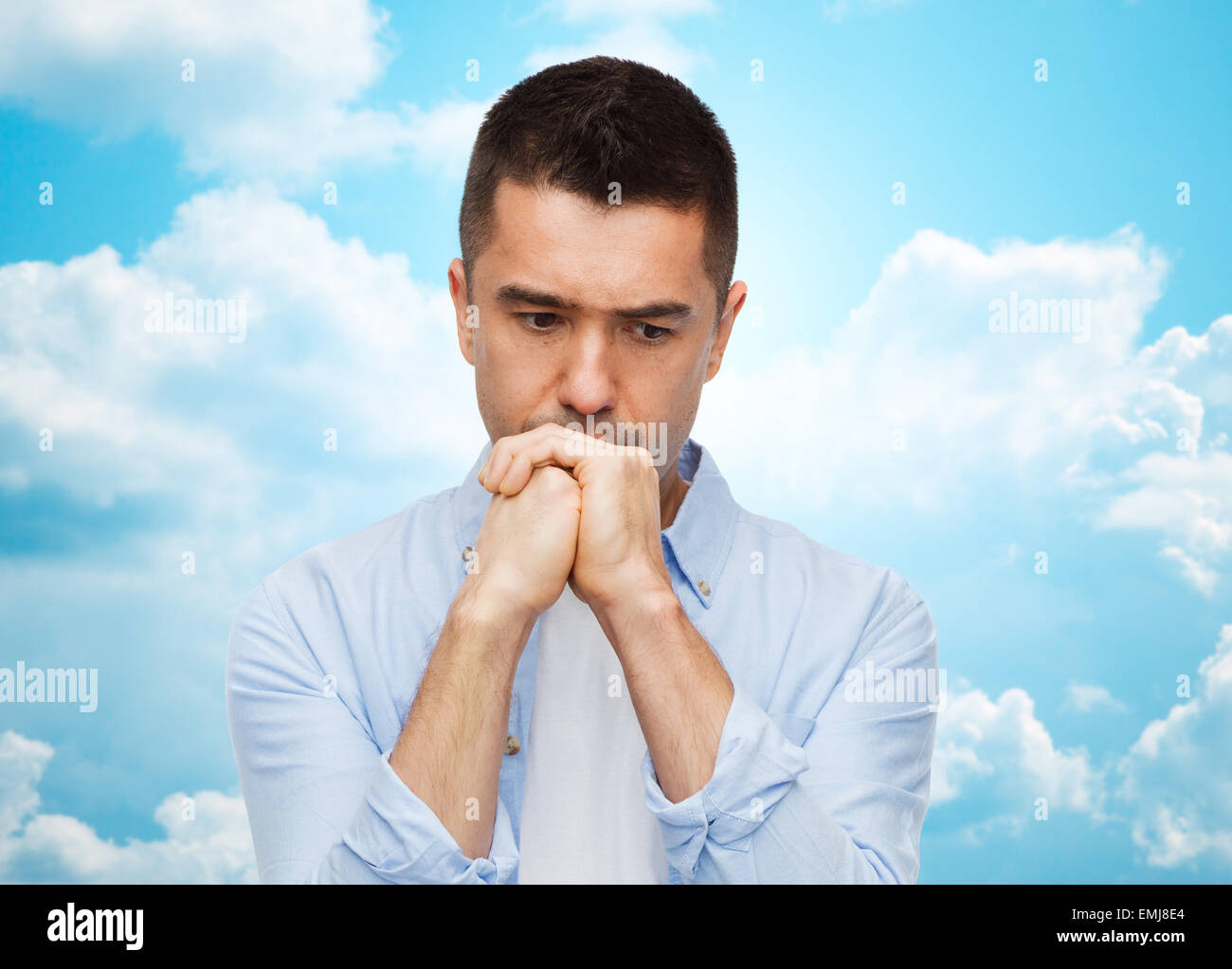 Man thinking hi-res stock photography and images - Alamy