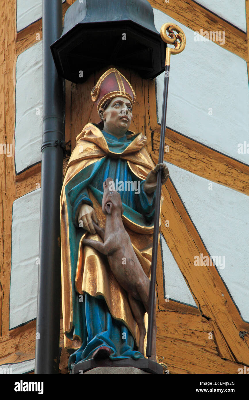 Germany Bavaria Nürnberg Nuremberg statue architecture detail Stock ...