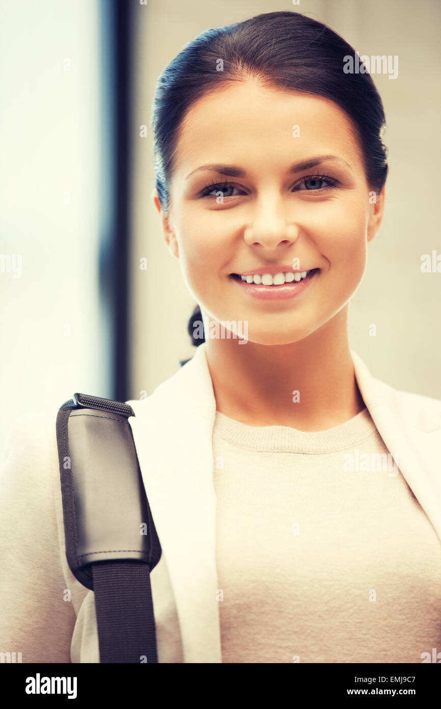 happy and smiling woman Stock Photo - Alamy