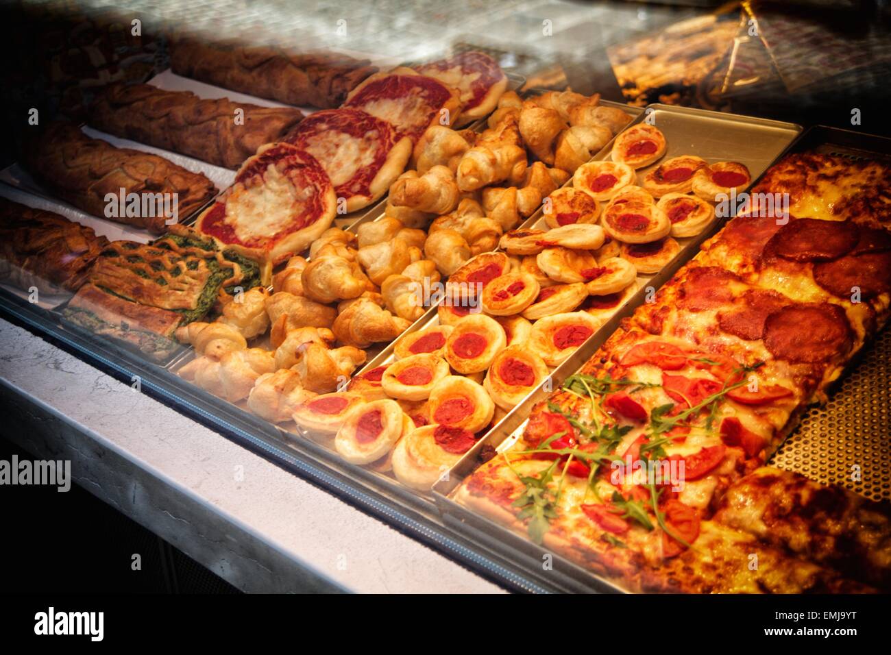 some pizza on a street Stock Photo - Alamy