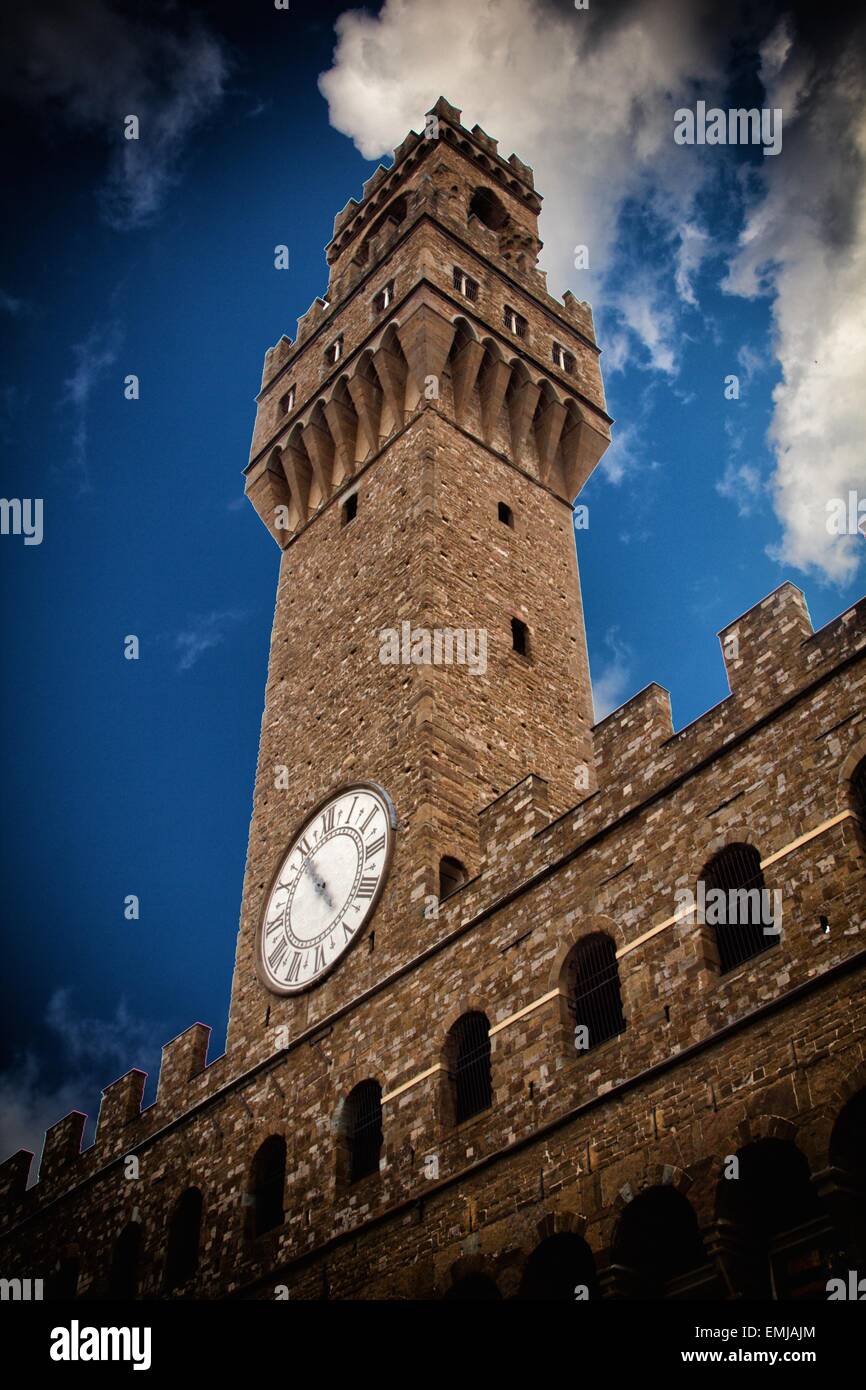 a view of the Signoria palace,Florence,Italy Stock Photo - Alamy