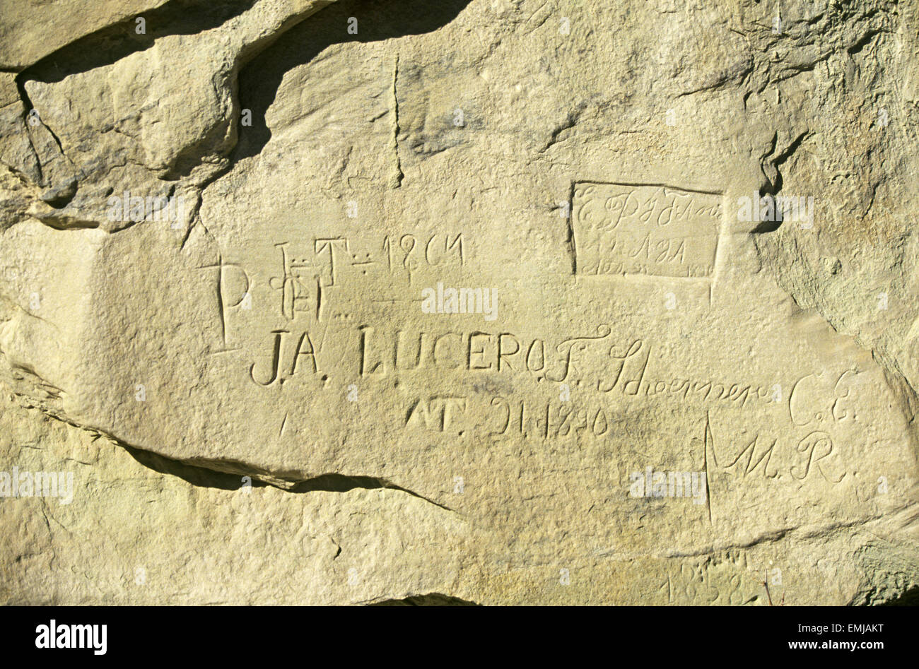 Inscription rock new mexico hi-res stock photography and images - Alamy