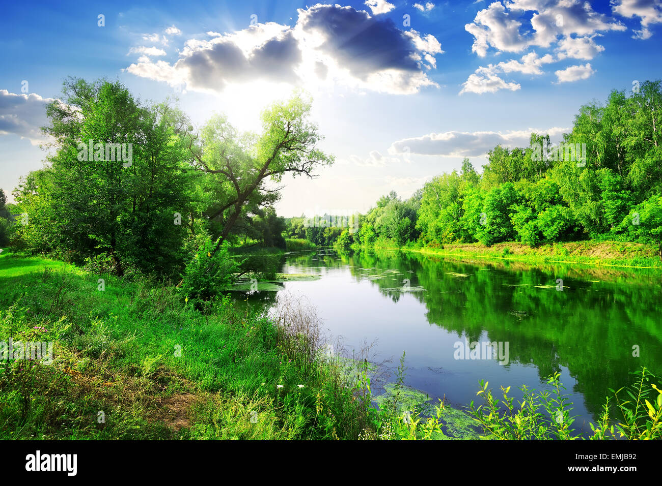 Beautiful sunny day on shore hi-res stock photography and images - Alamy