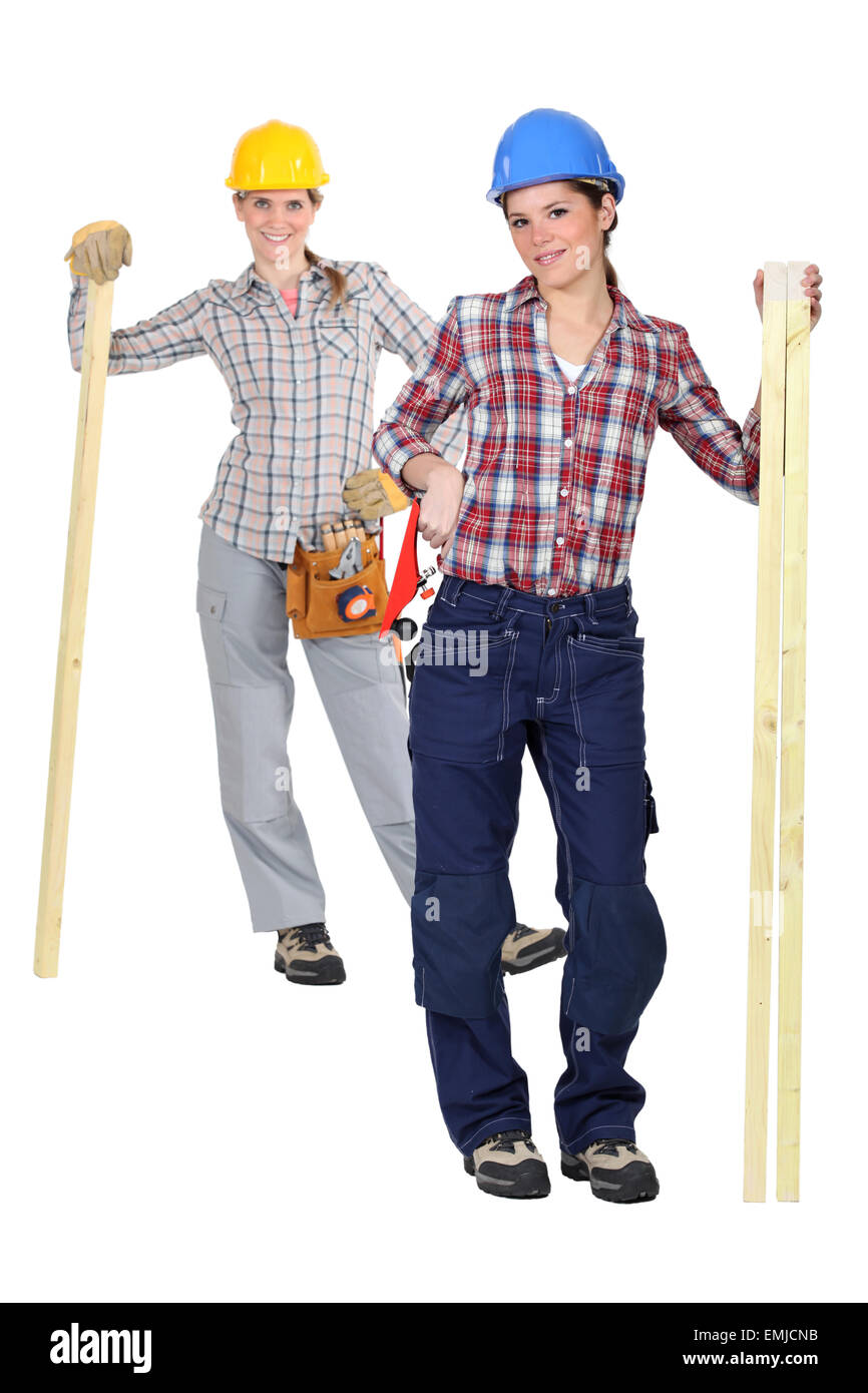 Female woodworkers hi-res stock photography and images - Alamy