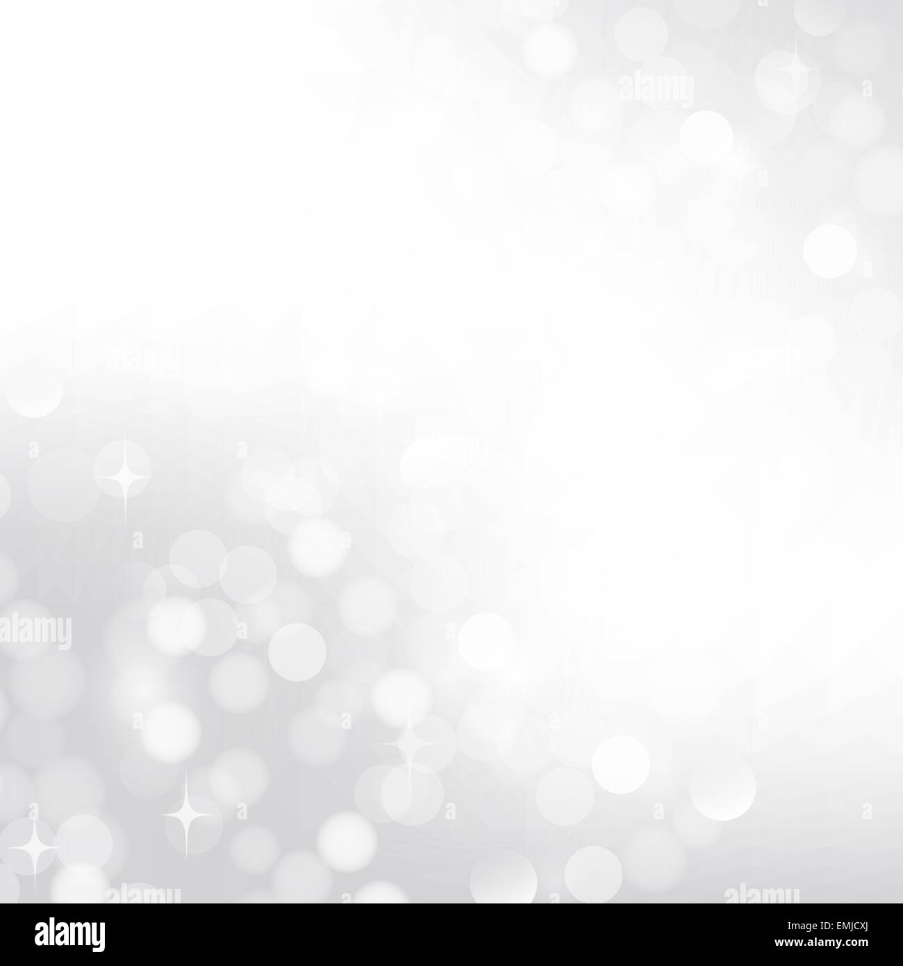 Bright silver lights stars background Stock Vector Images - Alamy