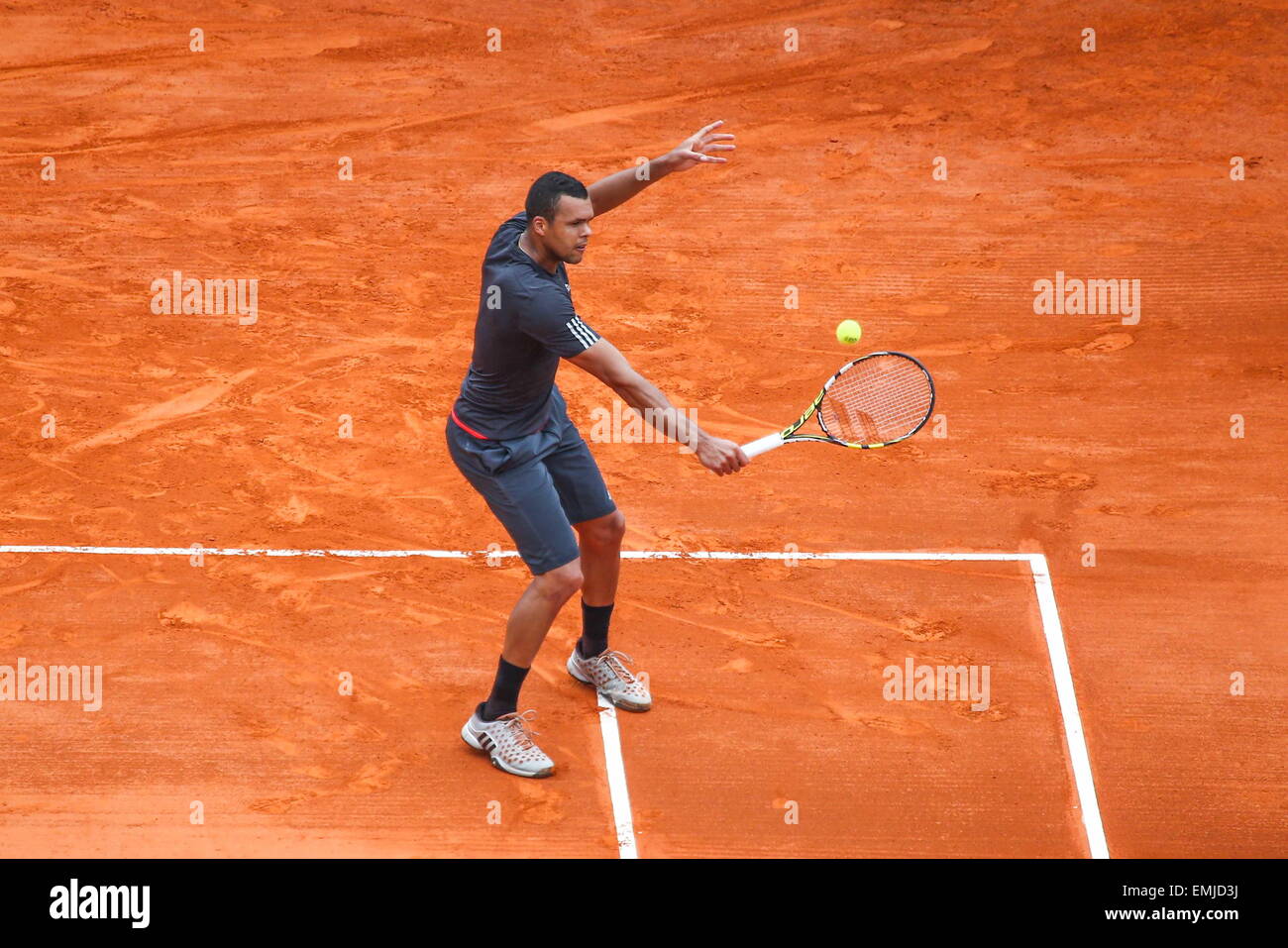 Jo Wilfried Tsonga - 15.04.2015 - Tournoi de Monte Carlo - Masters 1000 ...
