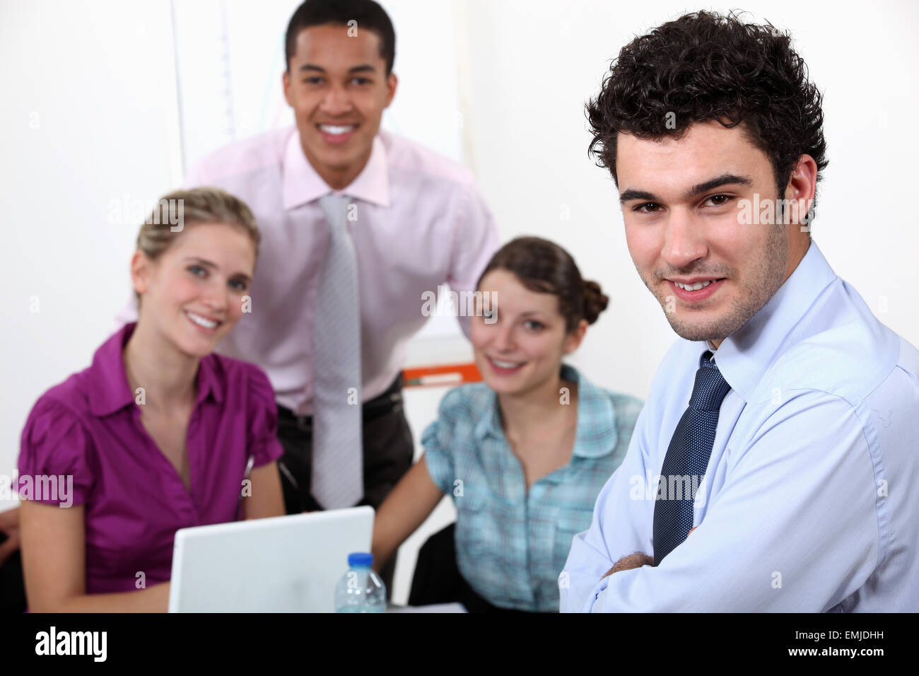Students in training Stock Photo - Alamy