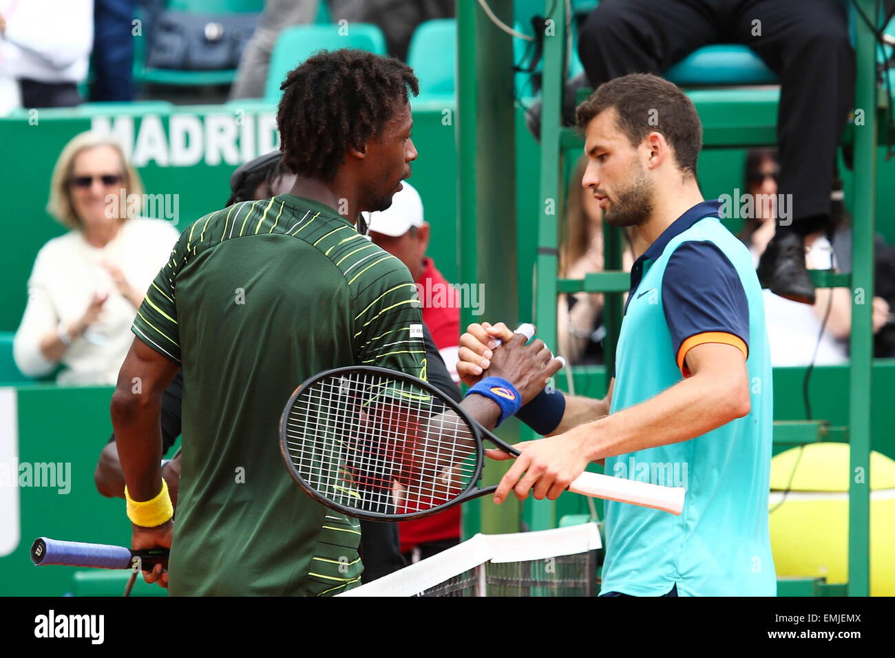 Gael Monfils/Grigor Dimitrov - 17.04.2015 - Tournoi de Monte Carlo 2015 ...