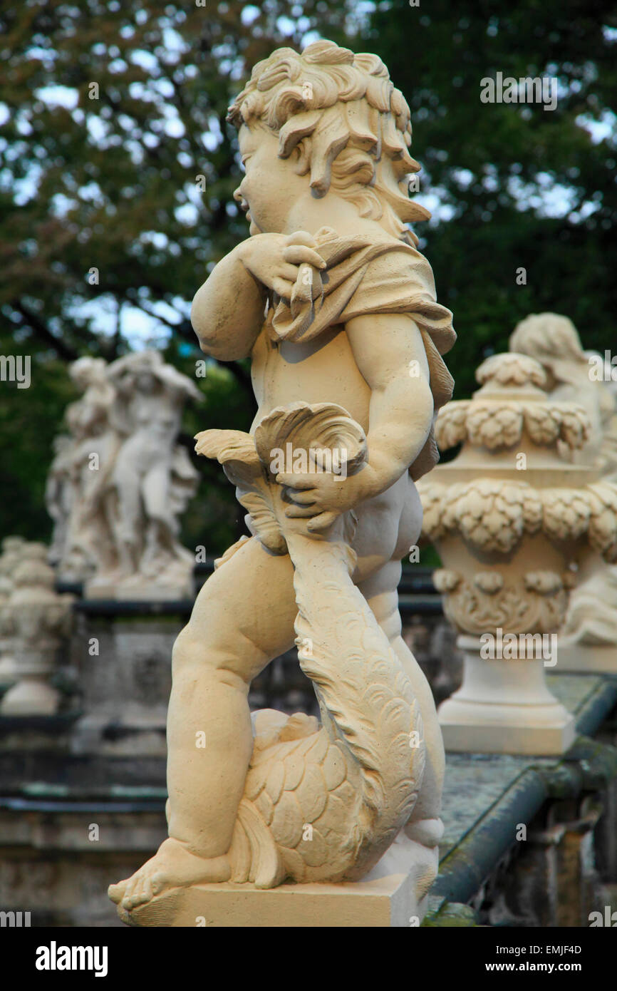 Dresden statue hi-res stock photography and images - Alamy